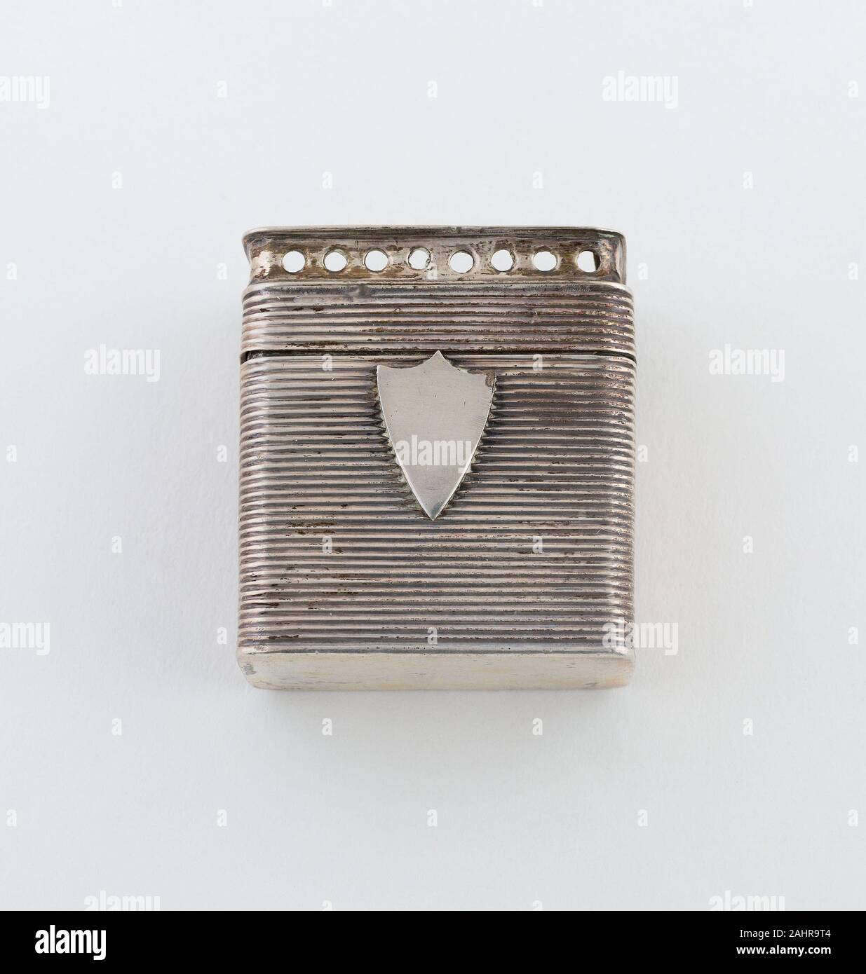 Sponge Box. 1833. Netherlands. Silver Stock Photo - Alamy