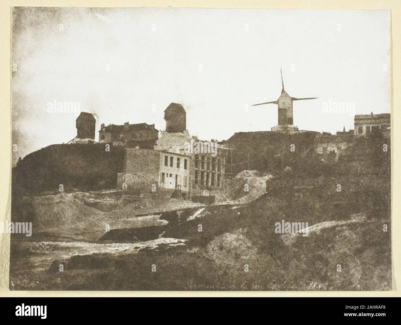 Hippolyte Bayard. Moulins de Montmartre. 1842–1850. France. Gelatin ...