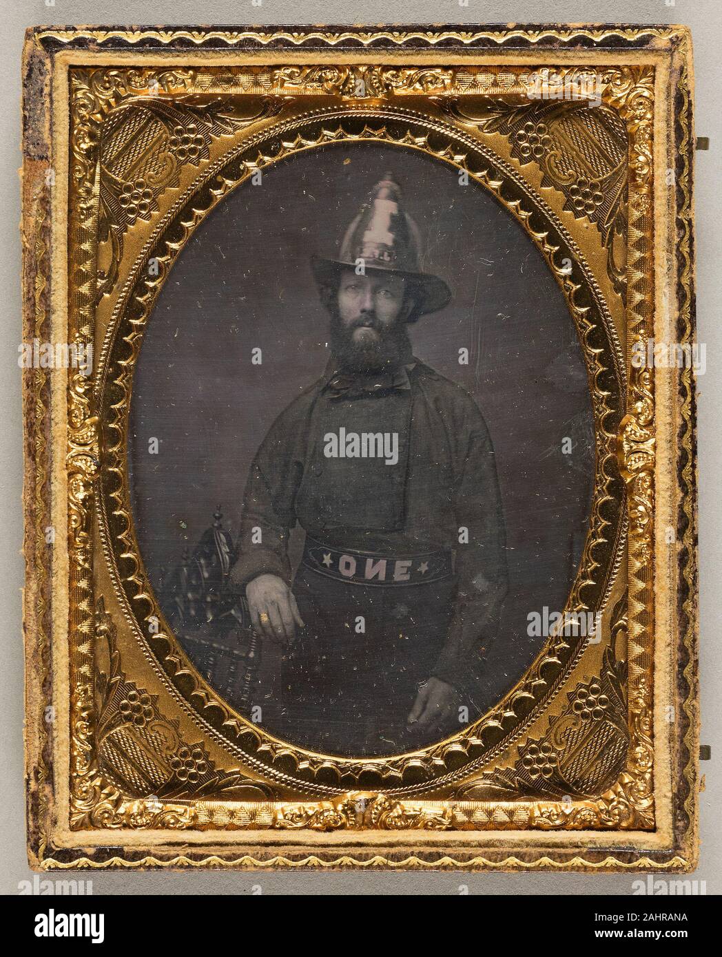 Unknown artist. Fireman. 1850–1860. United States. Daguerreotype ...