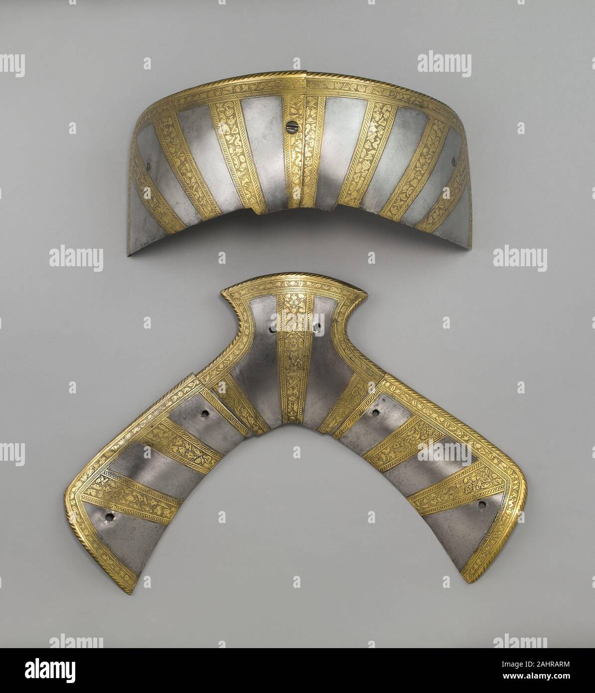 Saddle Steels (Front three piece). 1500–1575. Milan. Steel with gilding ...