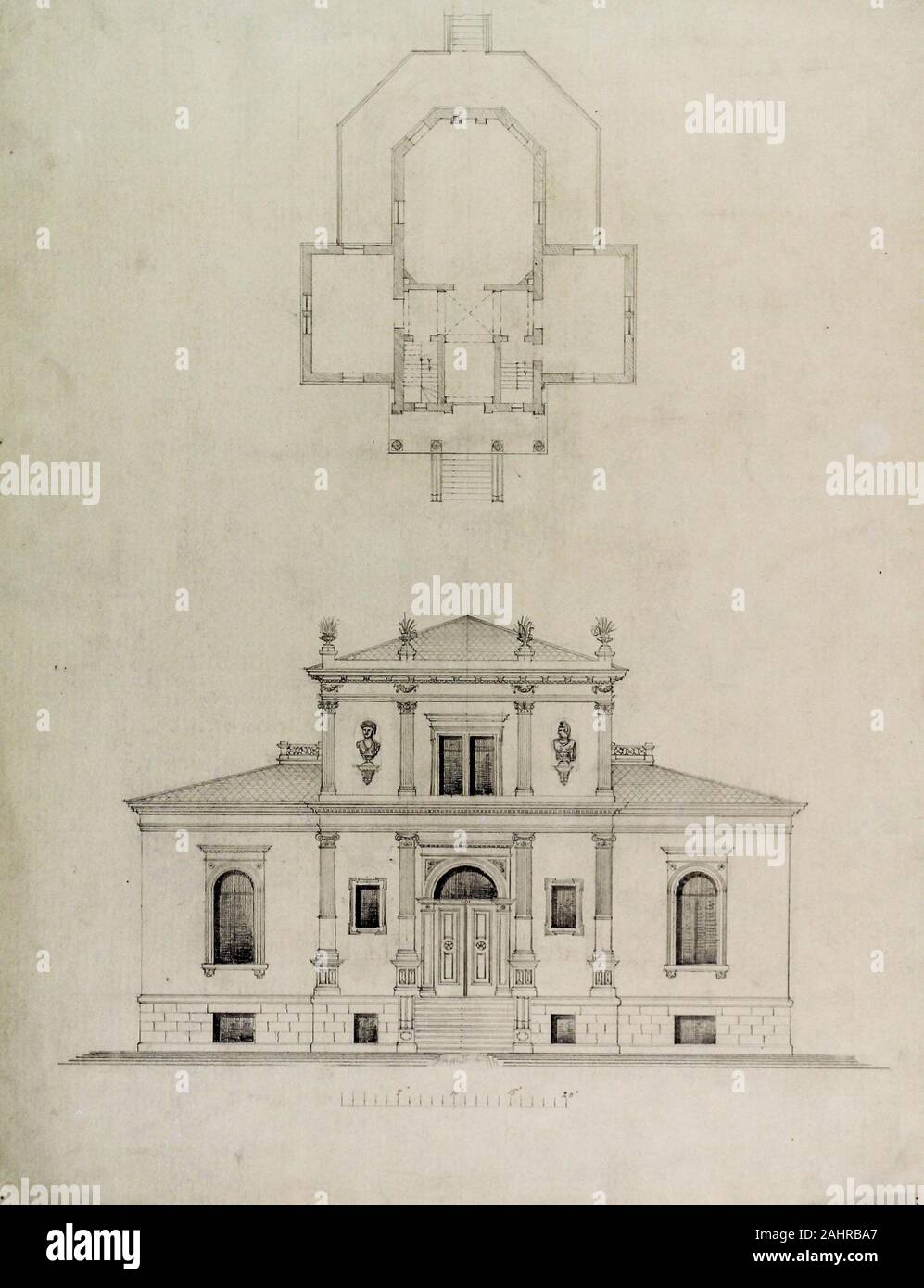 Carl (Charles) J. Furst (Architect). Design Projects, Pavilion Plan and ...