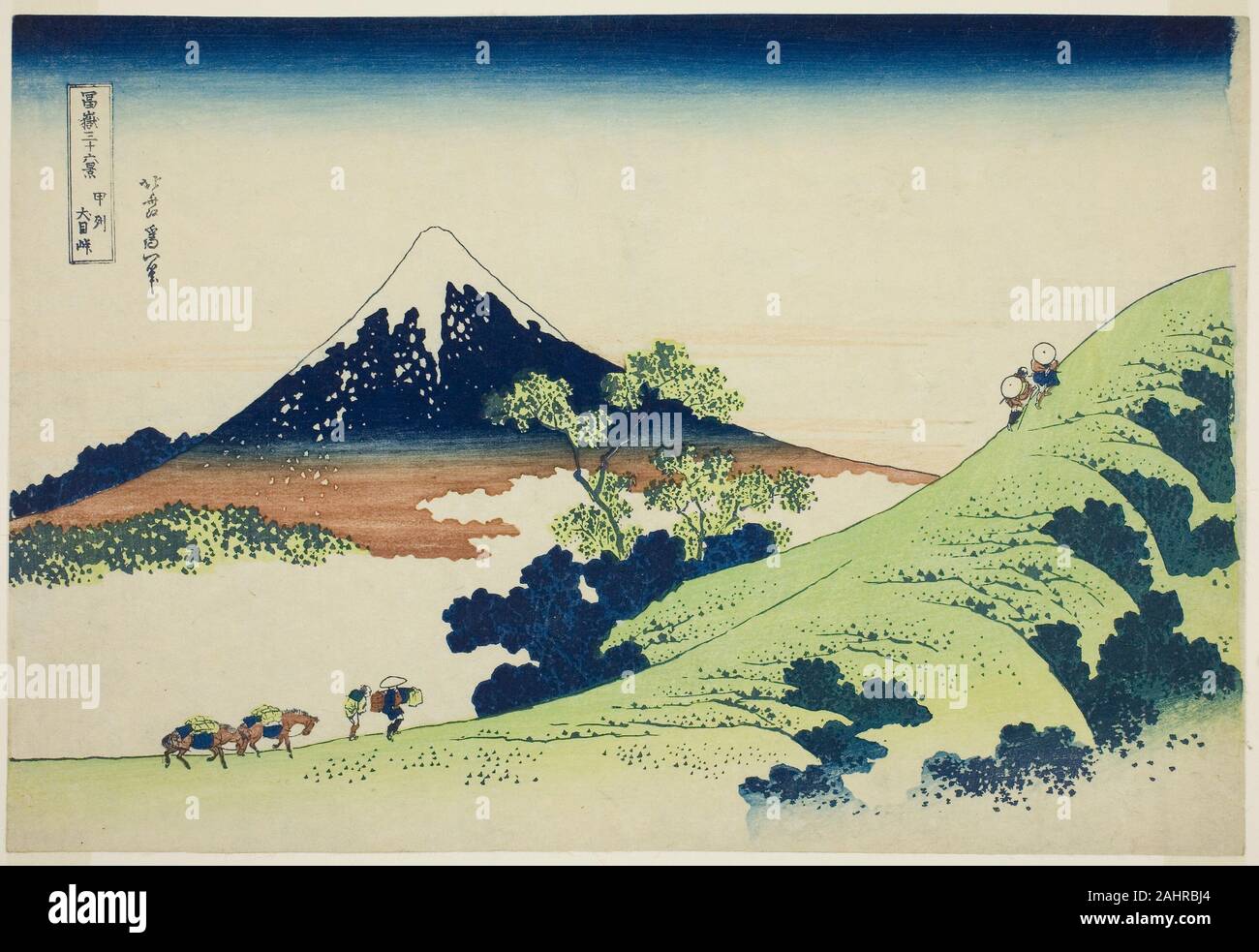 Inume pass in koshu province hi-res stock photography and images - Alamy