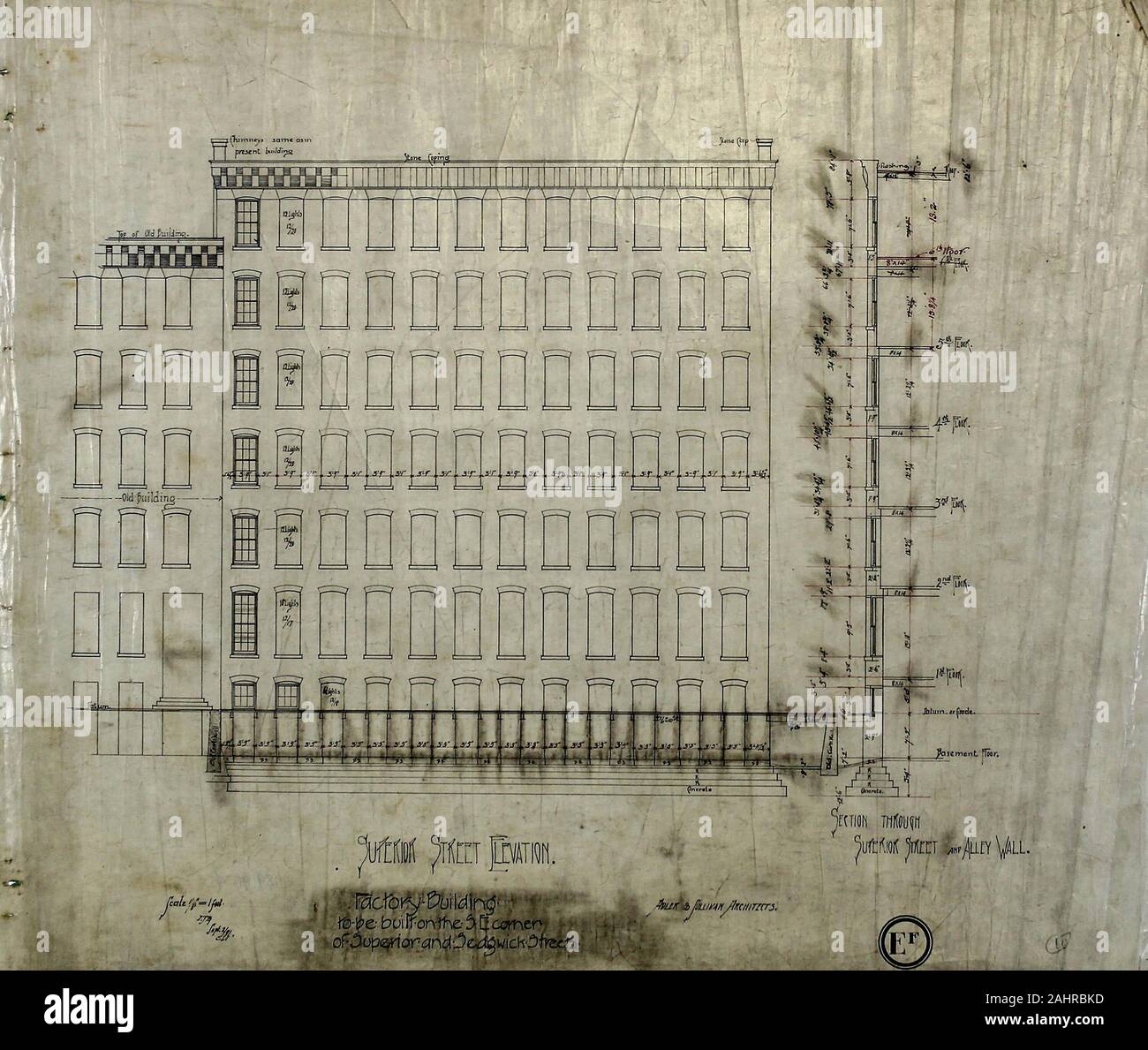 Adler & Sullivan, Architects (Architect). Brunswick Balke Collender ...
