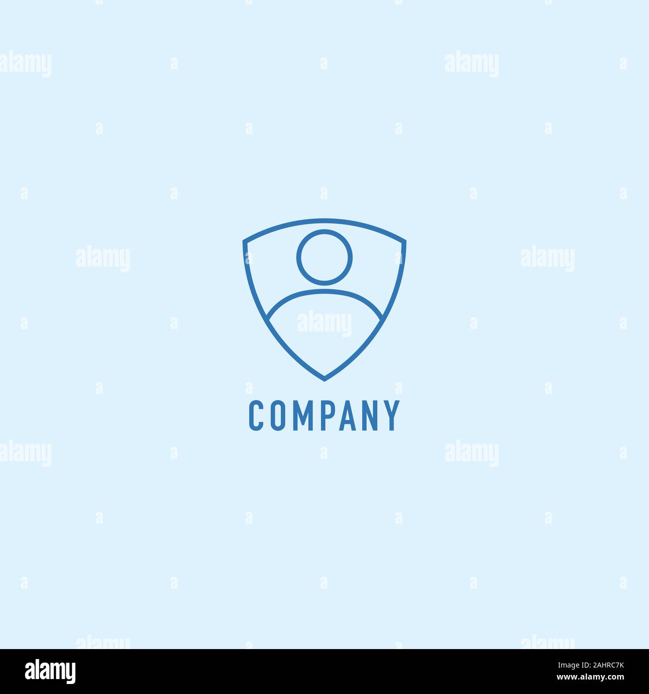 Personal Data Security Logo Design Template, Digital Security, Shield ...