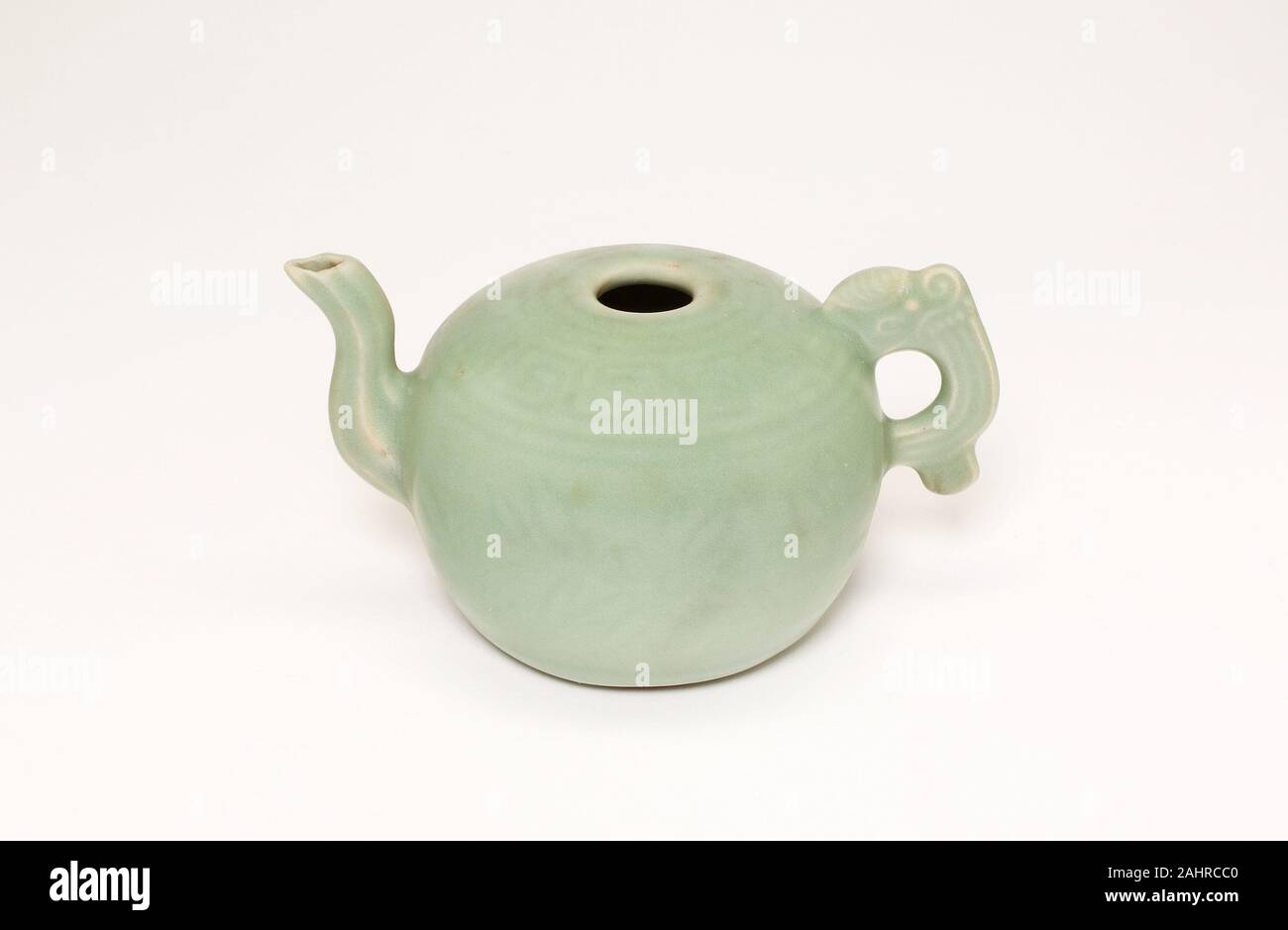 Ewer with Animal Handle. 1300–1368. China. Longquan ware; celadon ...