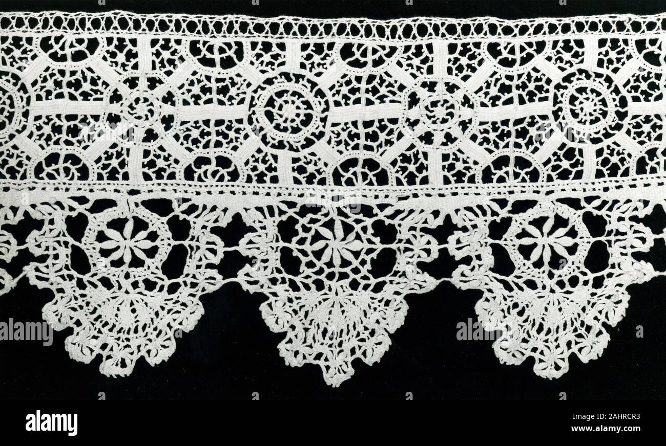 Needle lace reticello edged hi-res stock photography and images - Alamy
