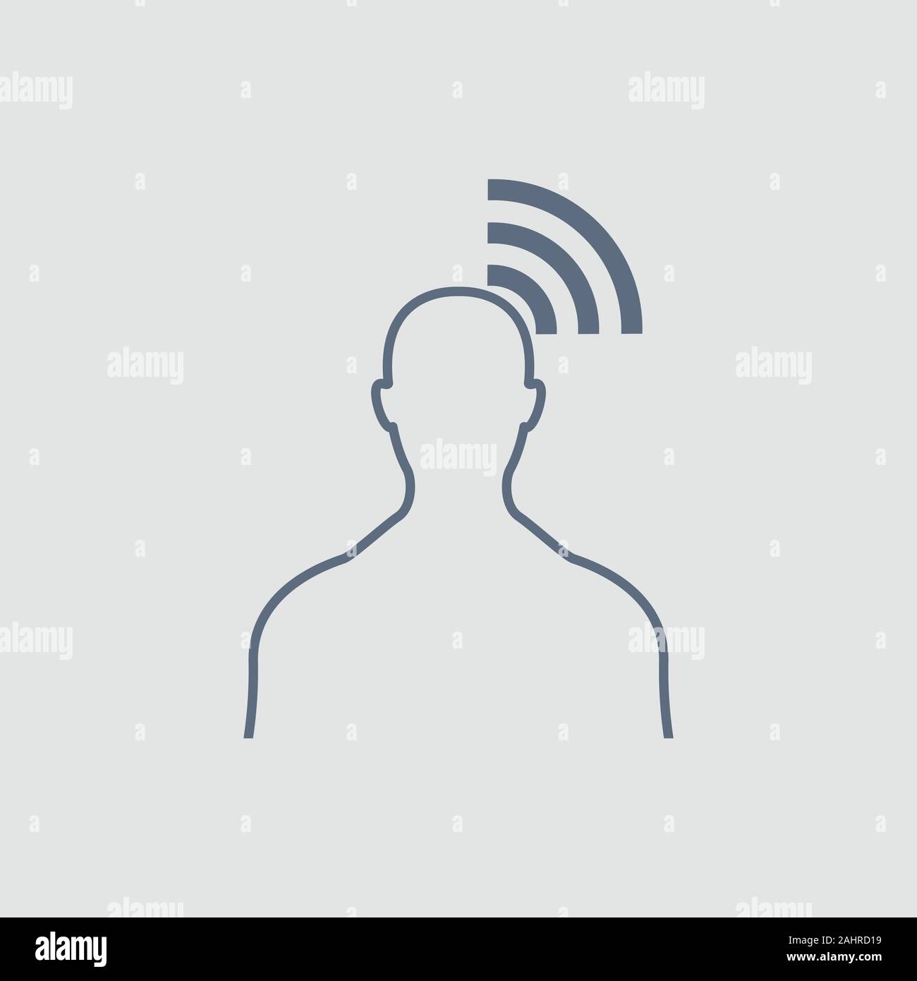 Influencers icon logo vector, blogger symbol Stock Vector Image & Art ...