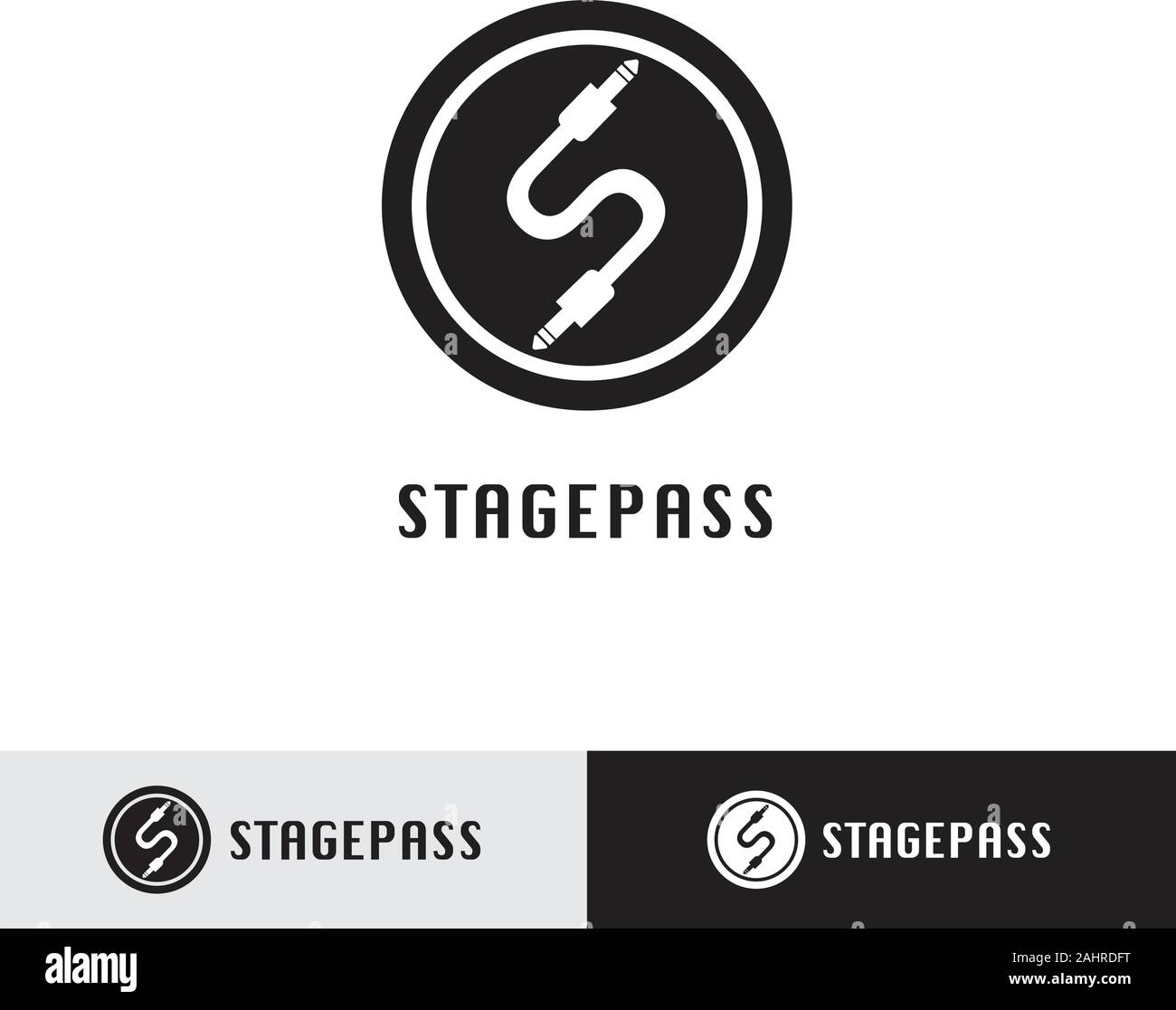 Event live stage production Stock Vector Images - Alamy