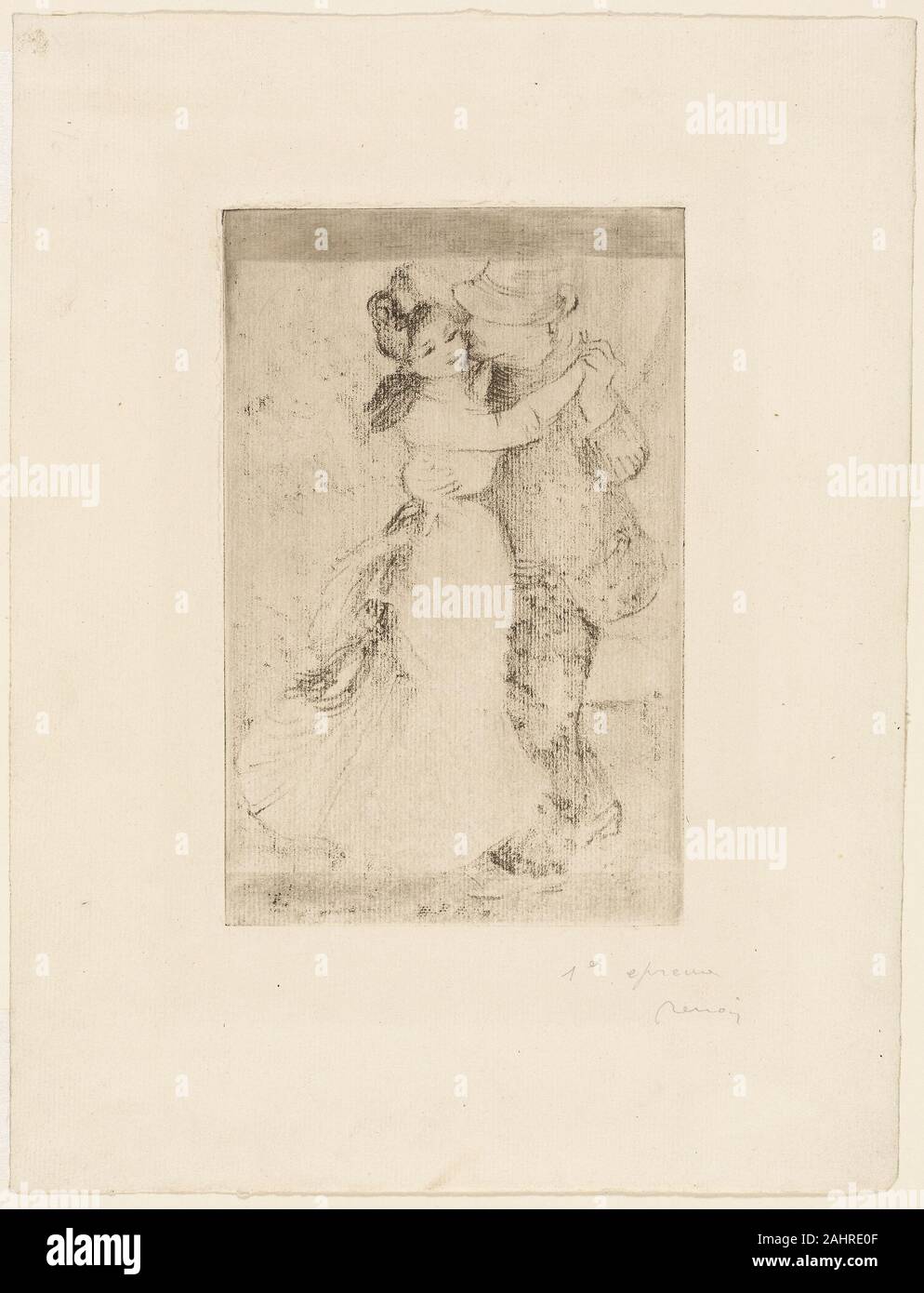 Pierre-Auguste Renoir. Dance in the Country. 1885–1895. France. Soft ...