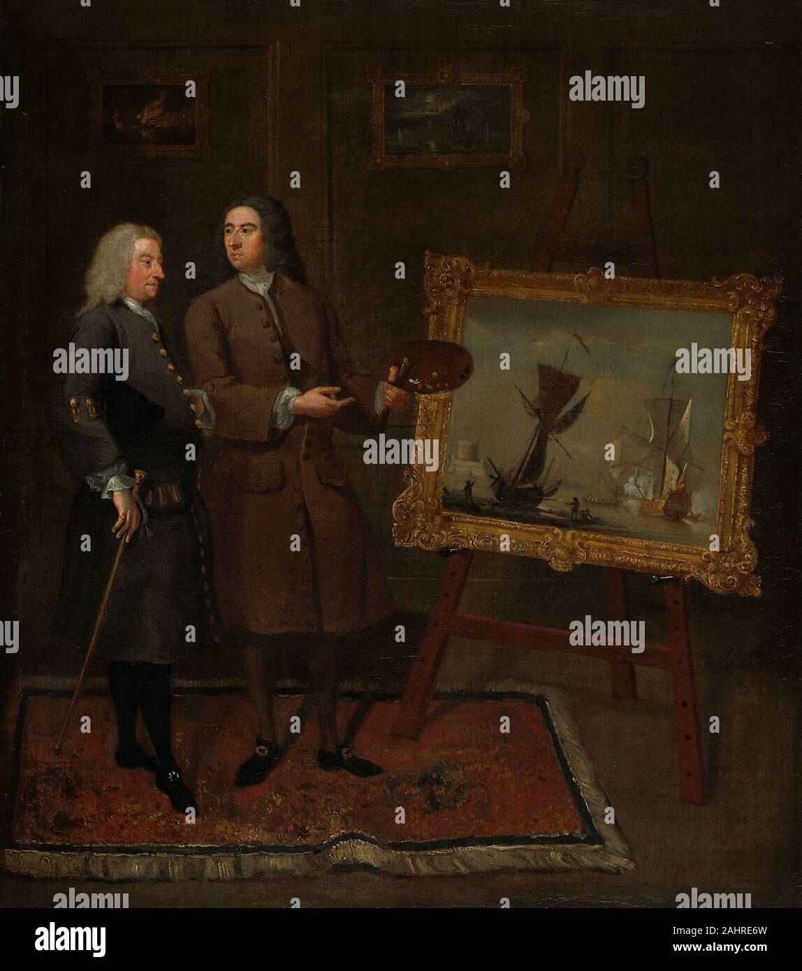 Gawen Hamilton. Thomas Walker and Peter Monamy. 1730–1740. England. Oil ...