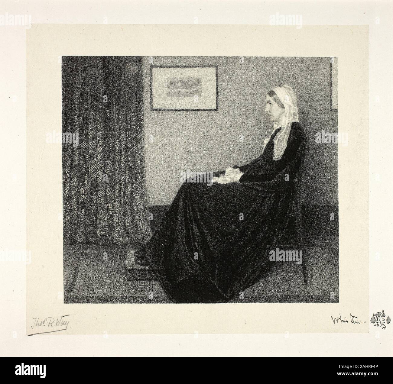 Thomas Robert Way. Arrangement in Grey and Black Portrait of the Artist ...