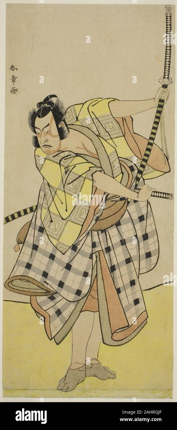 Katsukawa Shunsho. The Actor Ichikawa Yaozo II as Sakura-maru in the ...