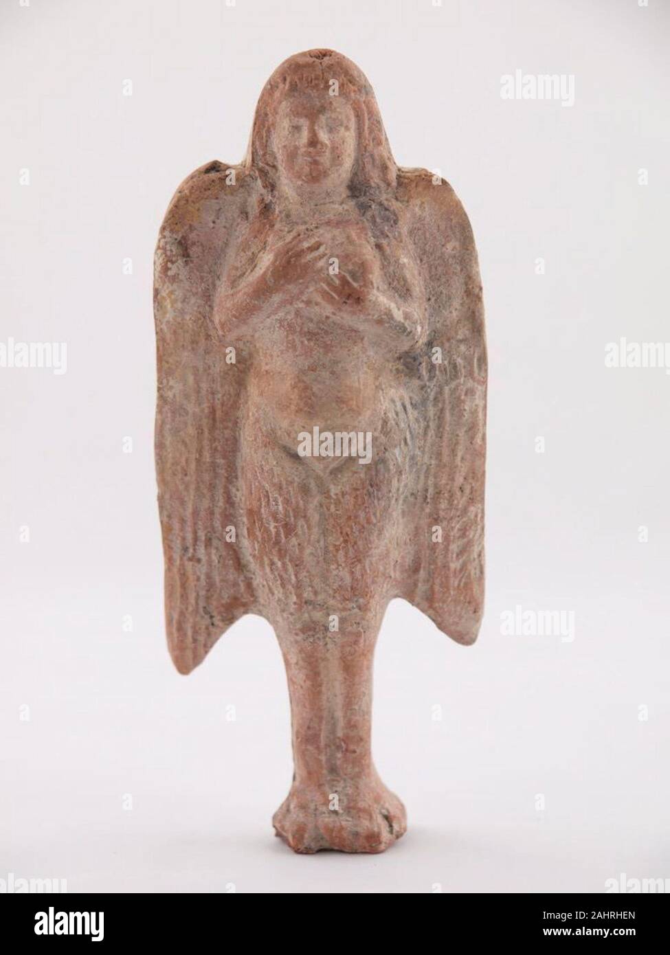 Ancient Greek. Statuette of a Siren. 400 BC–100 BC. Greece. terracotta ...