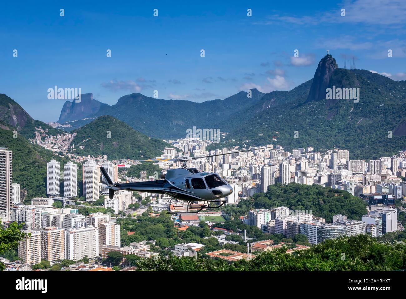 Aerial view landscape for Helicopter tours over Rio de Janeiro, Brasil ...