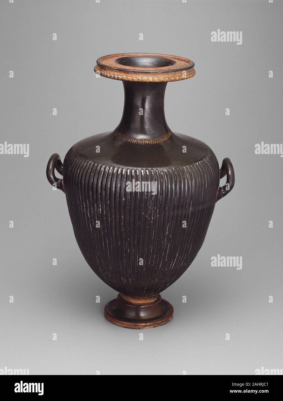 Ancient Greek. Hydria (Water Jar). 350 BC–330 BC. Puglia. terracotta ...