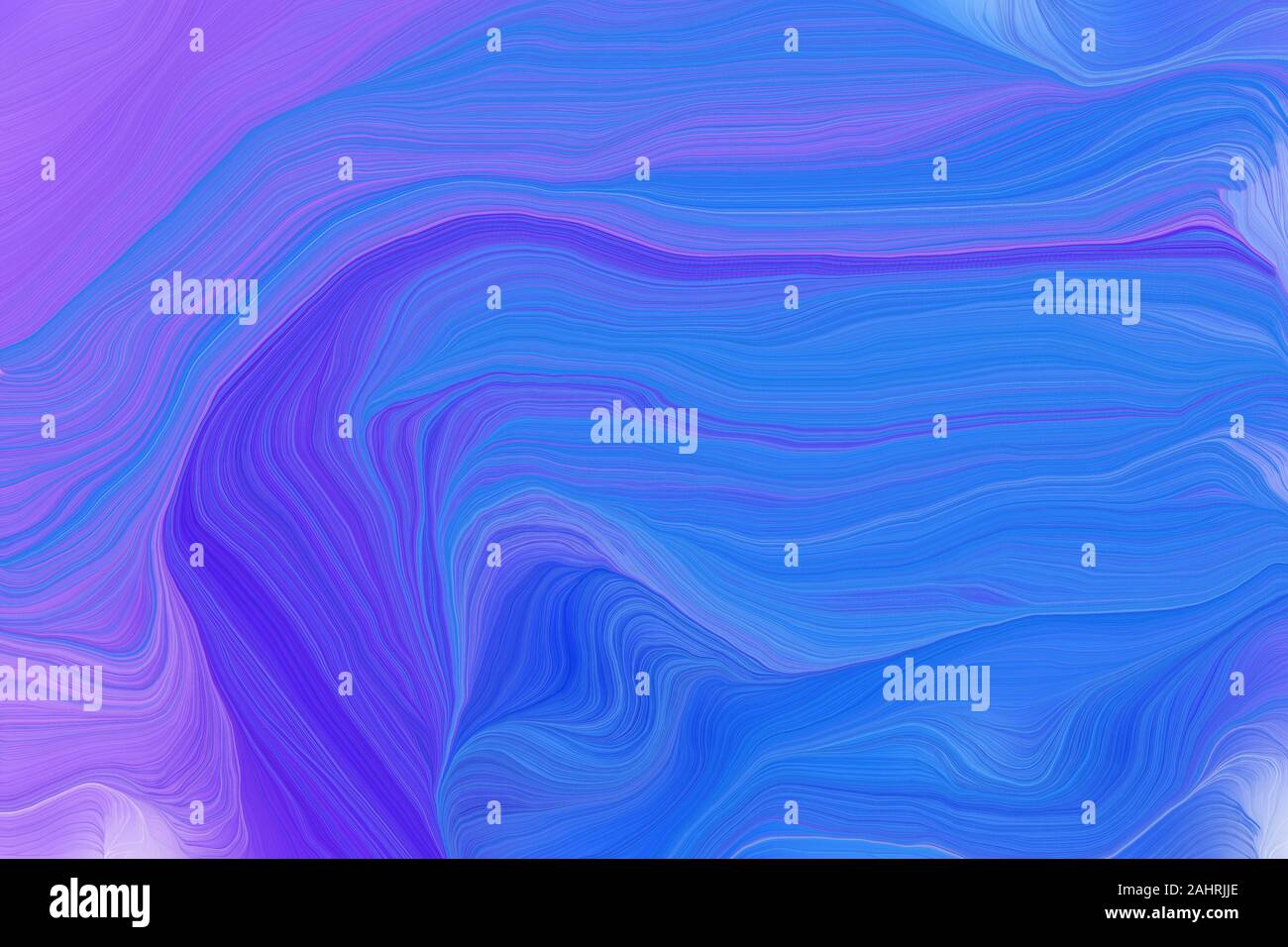 Royal Blue Swirl Design