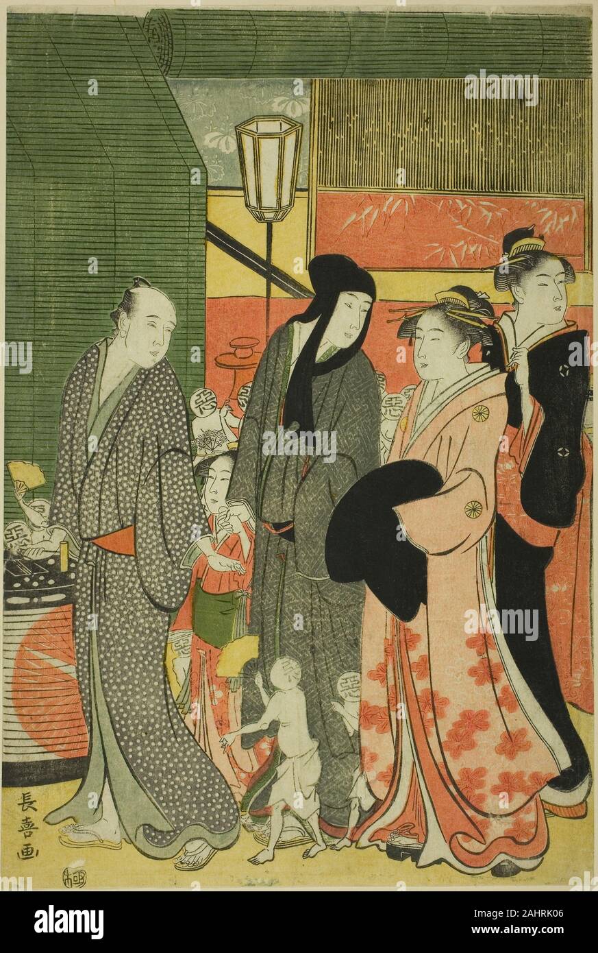 Eishosai Choki. Good and Evil Influences (Zendama akudama). 1790–1800 ...