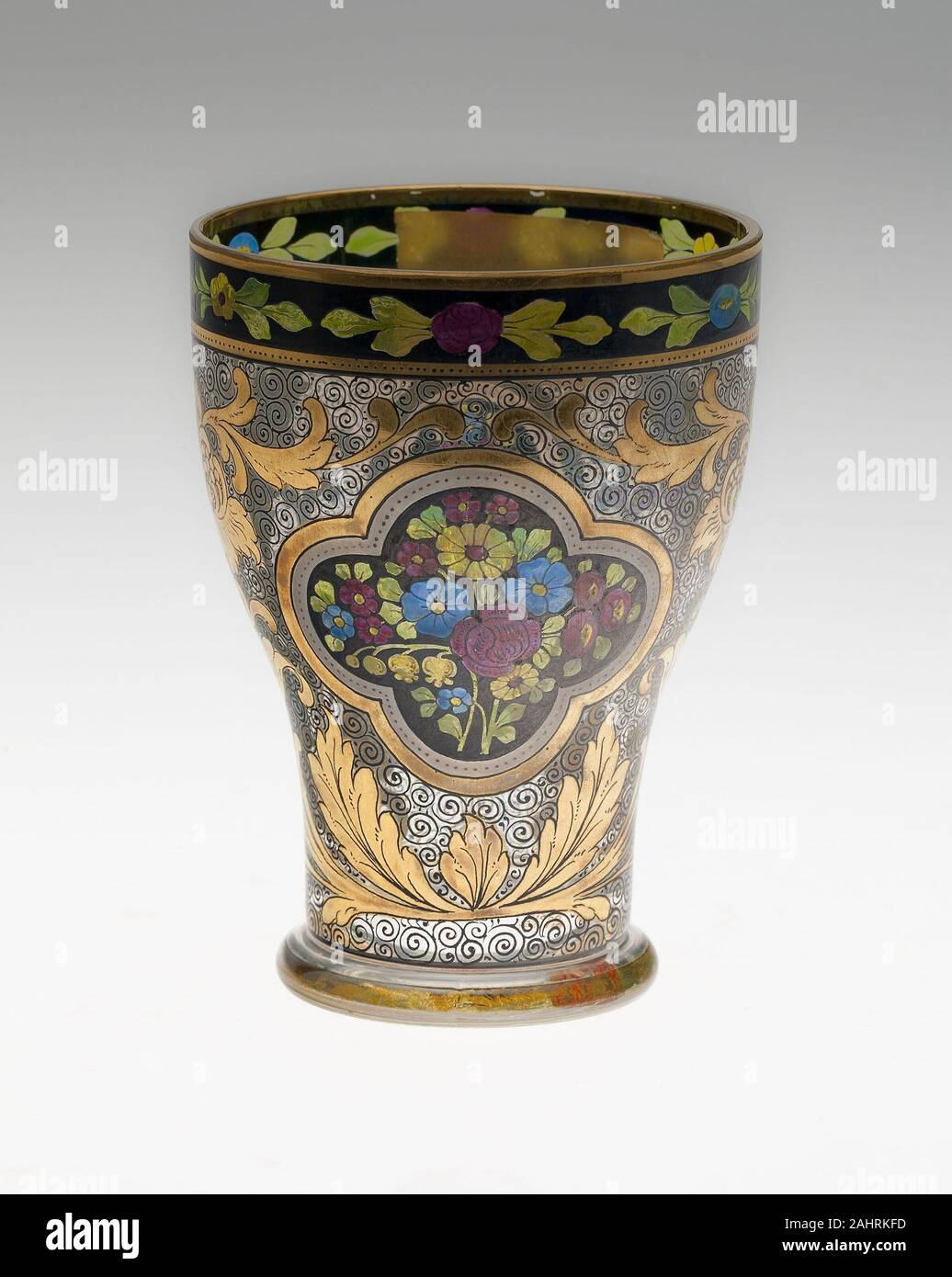 Glass with polychrome enamels hi-res stock photography and images - Alamy