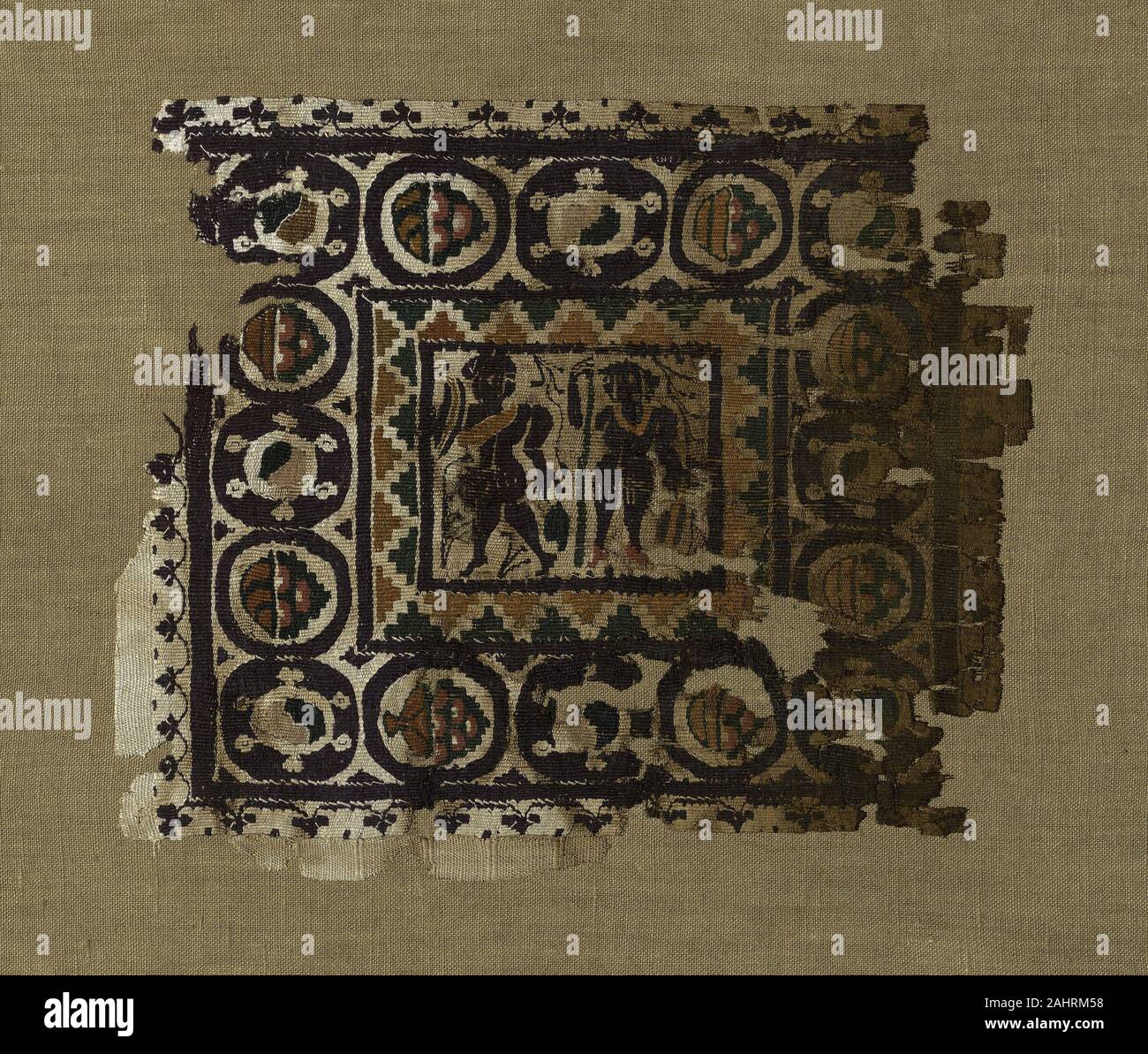 Coptic. Fragment. 301 AD–500 AD. Egypt. Linen and wool, tapestry weave ...