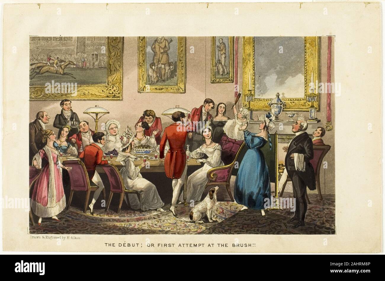 Henry Alken. The Début; or First Attempt at the Brush!!. 1805–1851 ...