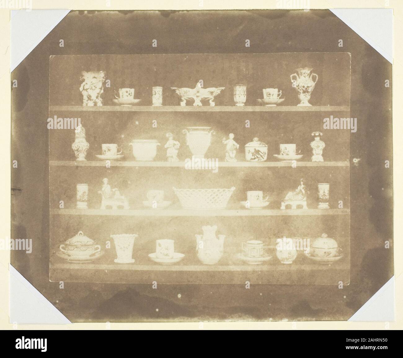 William Henry Fox Talbot. Articles of China on Four Shelves. 1839–1849 ...
