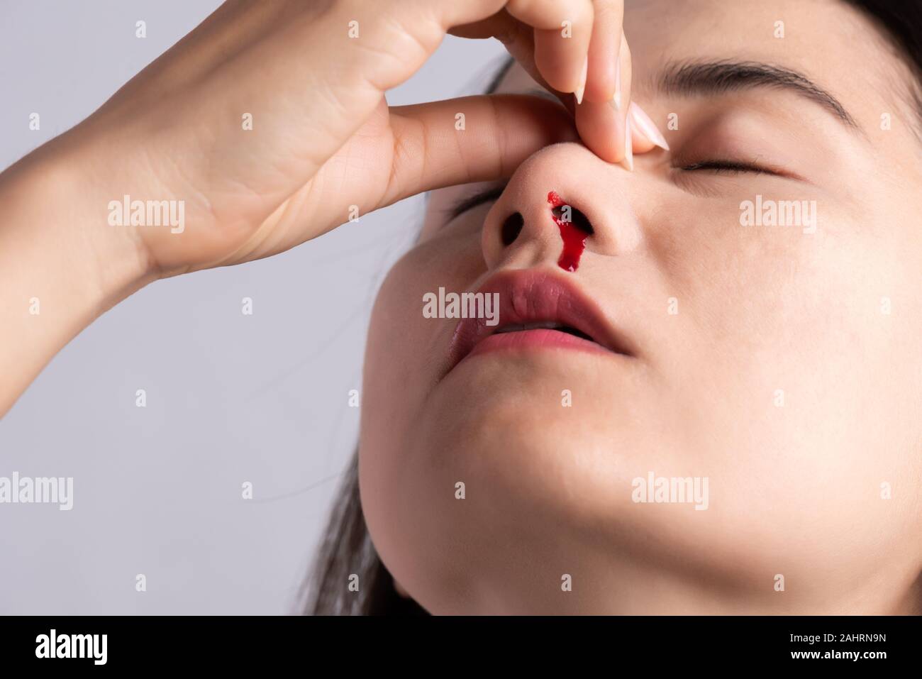 Bloody nose hi-res stock photography and images - Alamy