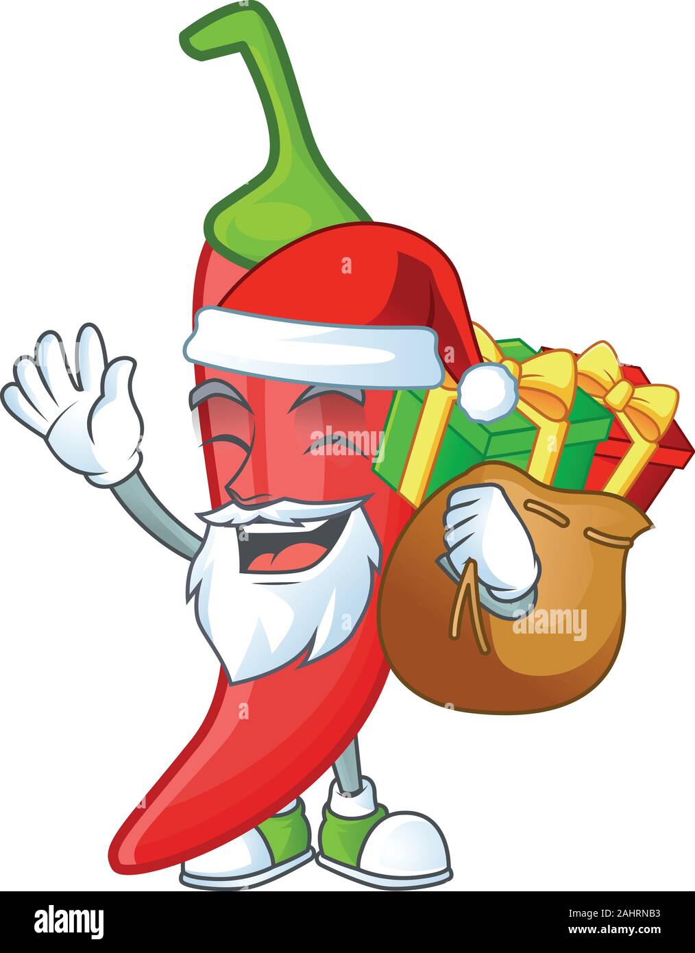 Red chile bag Stock Vector Images - Alamy