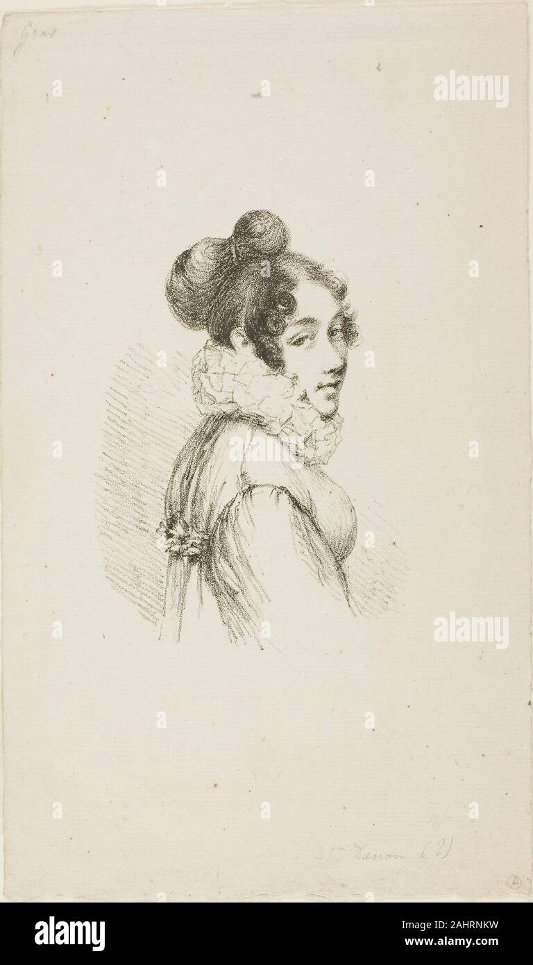 Dominique-Vivant Denon. Portrait of a Young Lady. 1815–1825. France ...
