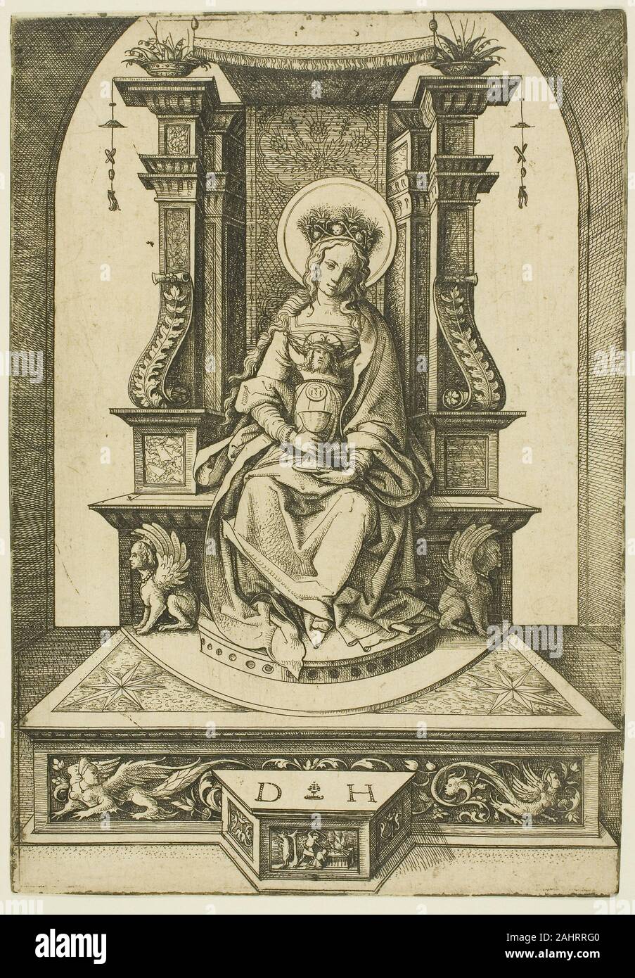 Daniel Hopfer, I. The Church Enthroned. 1490–1536. Germany. Etching in ...