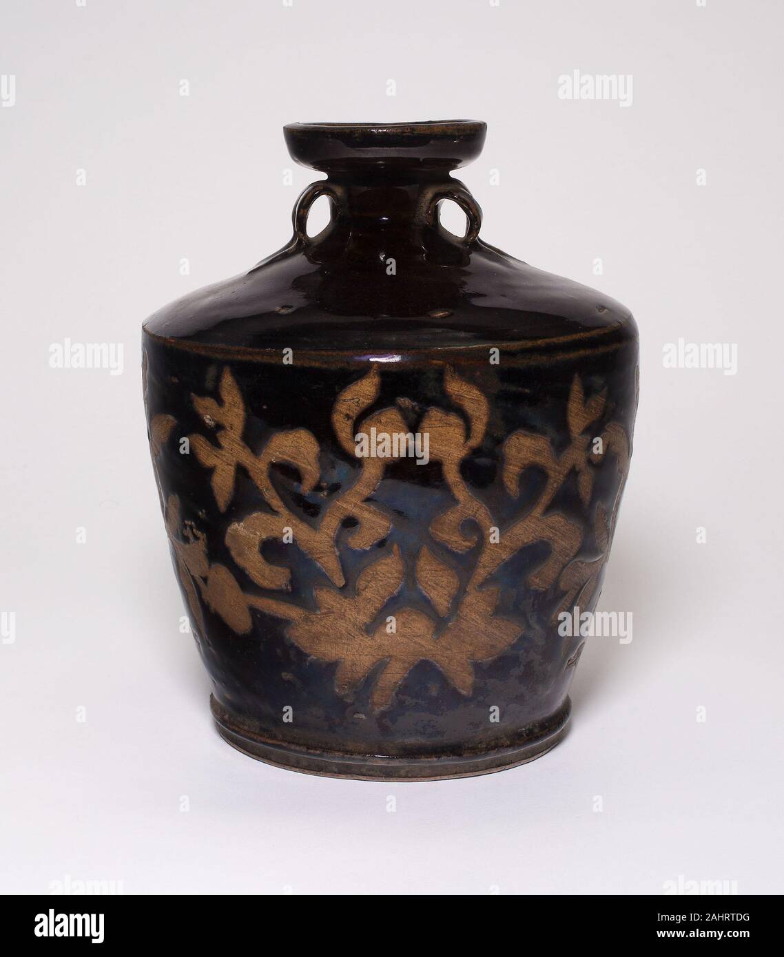 High Shouldered Jar with Loop Handles and Reserved Decoration of ...