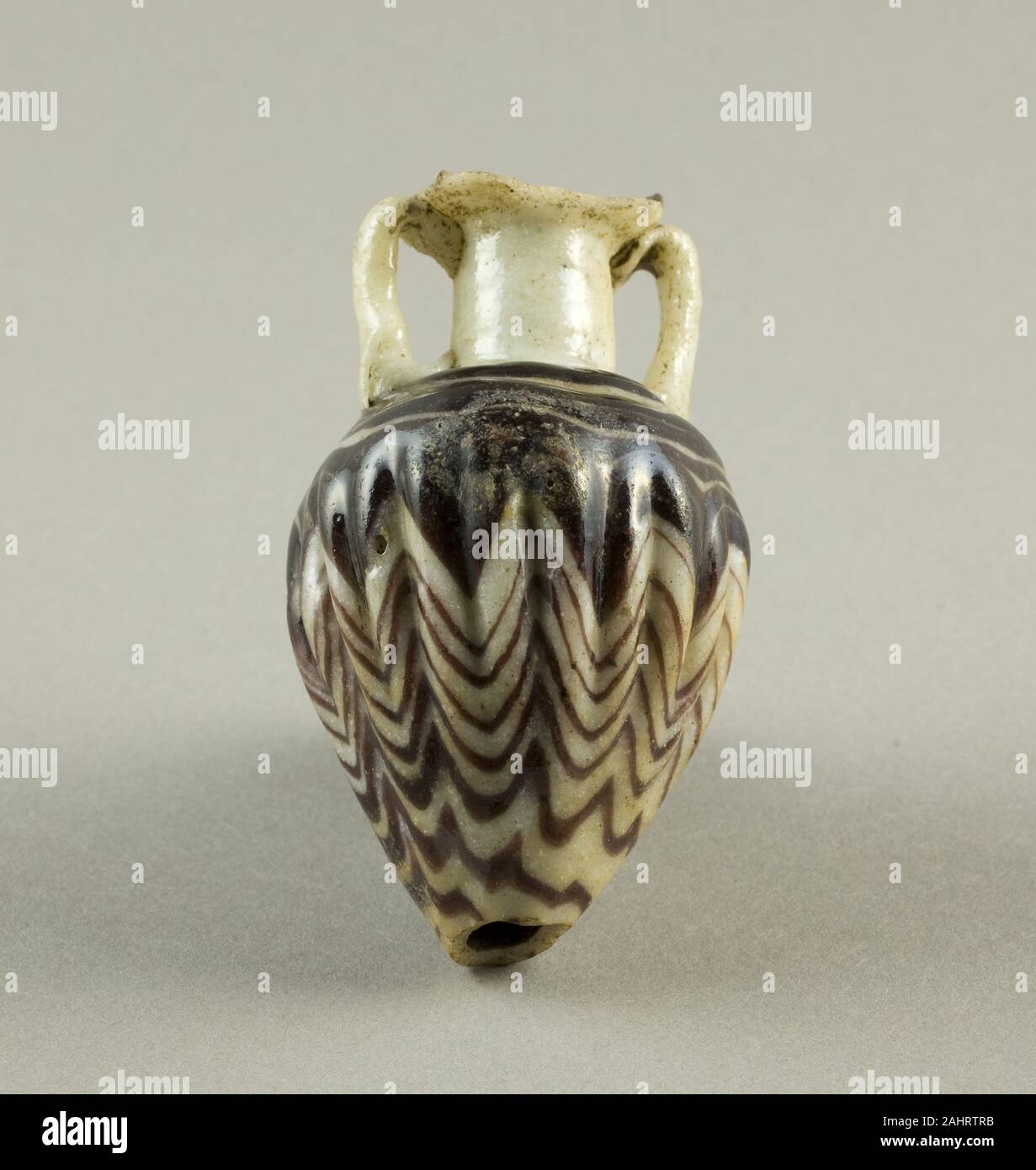 Ancient Egyptian. Amphora (Storage Jar). 500 BC–401 BC. Egypt. Glass ...