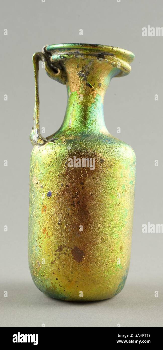 Ancient Roman. Pitcher. 1 AD–500 AD. Syria. Glass, blown technique ...