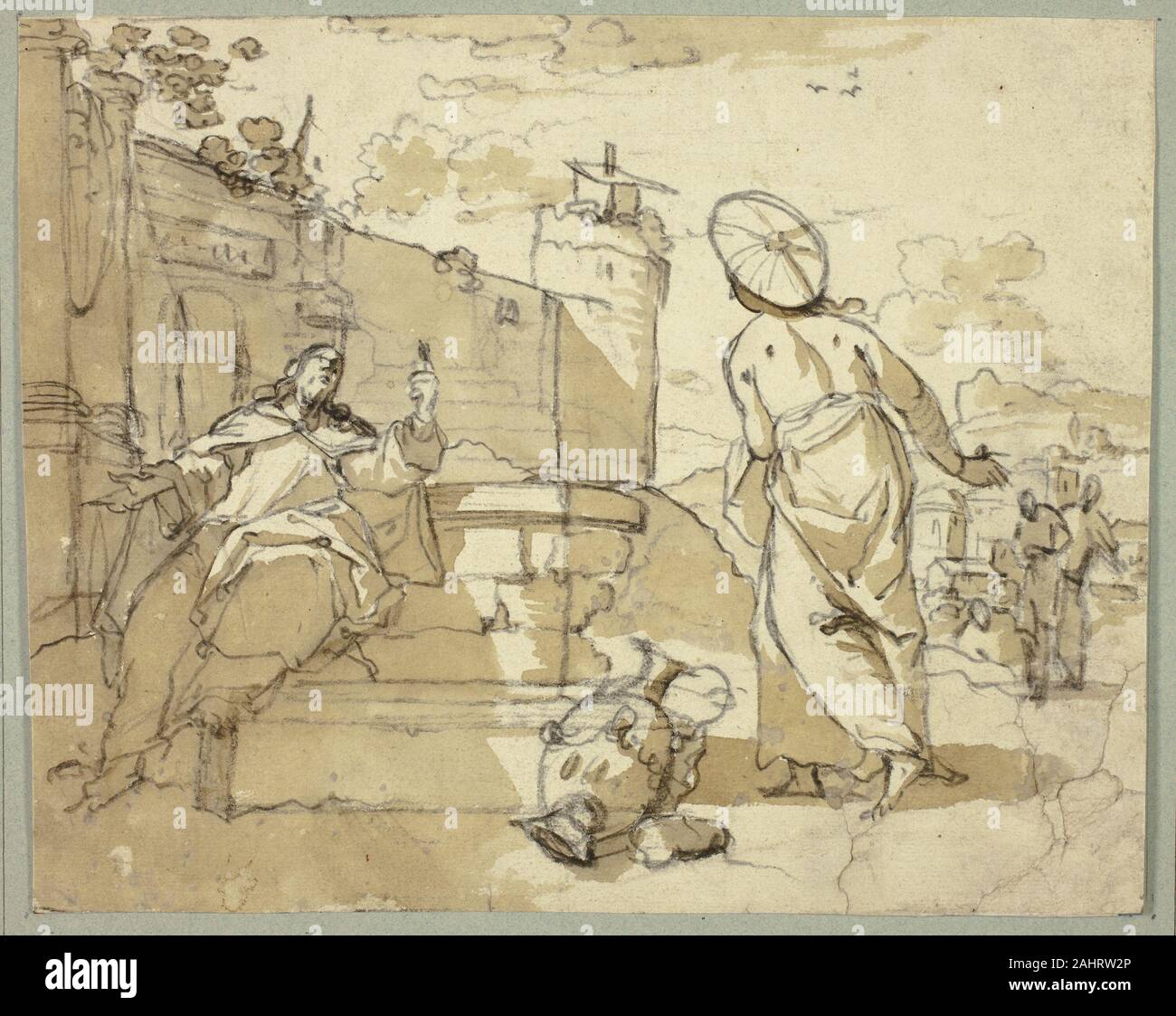 Jacob de Wit. Christ and the Woman of Samaria. 1670–1754. Netherlands ...