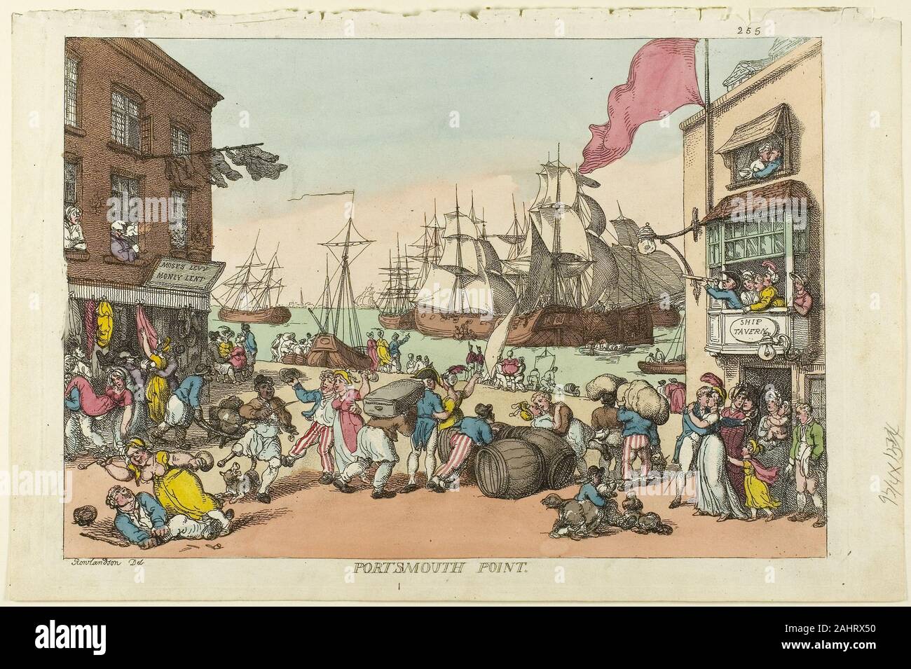 Portsmouth point rowlandson hi-res stock photography and images - Alamy