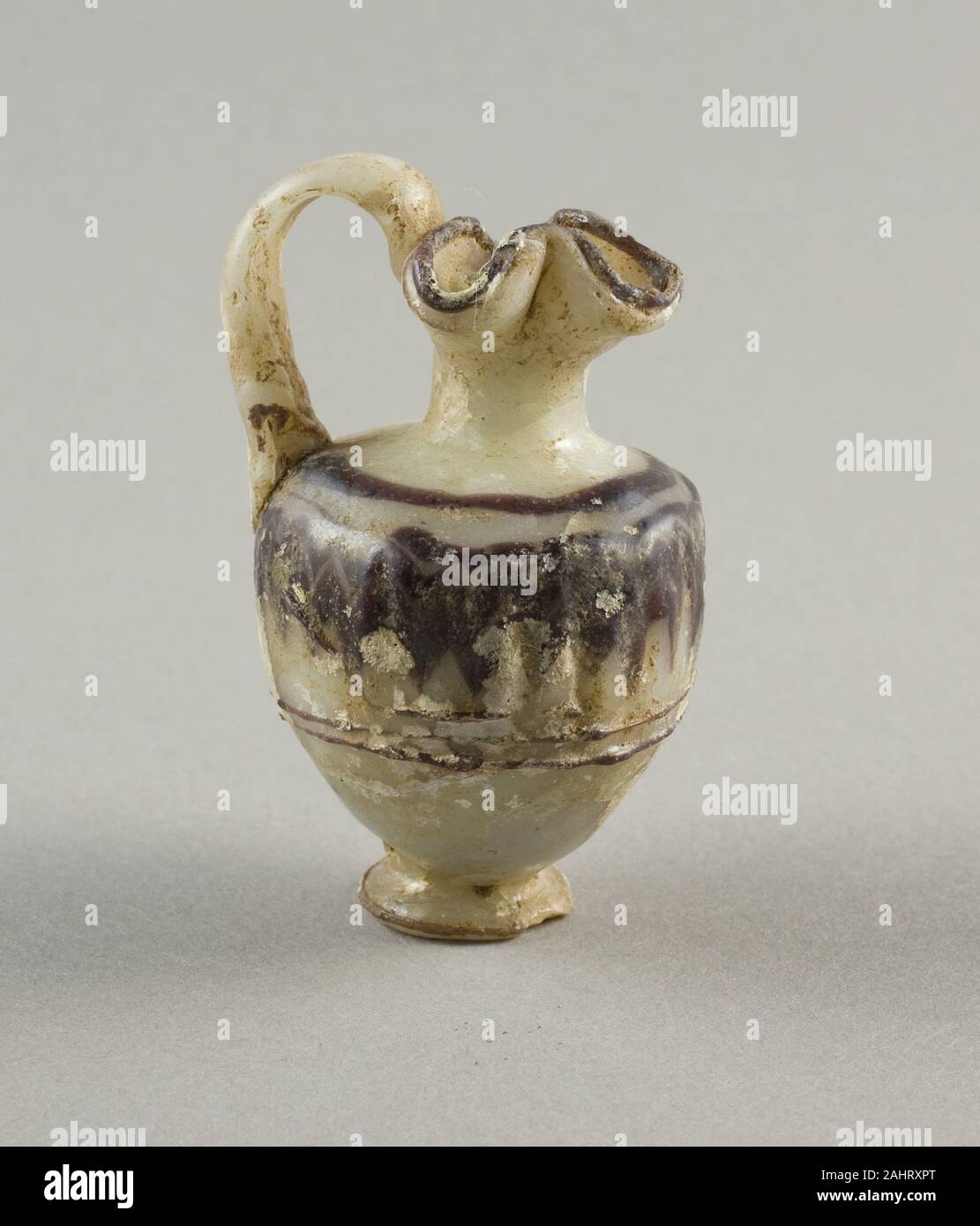 Ancient Egyptian. Pitcher. 500 BC–401 BC. Egypt. Glass Stock Photo - Alamy