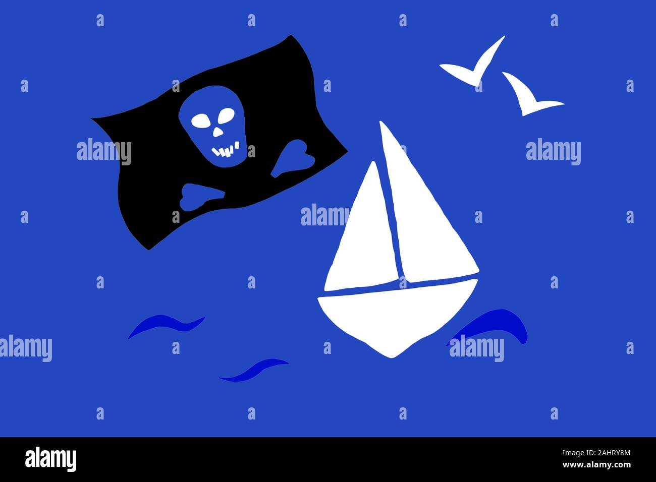 Treasure island map on chart hi-res stock photography and images - Alamy