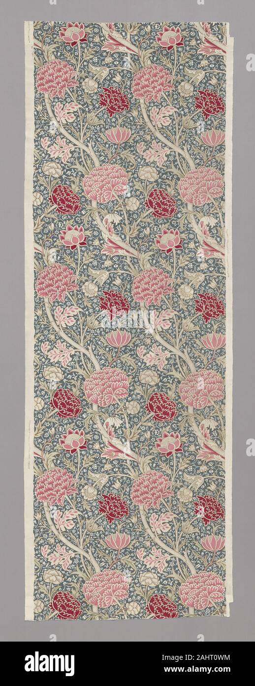 William Morris (Designer). Cray (Furnishing Fabric). 1884. England ... William Morris (Designer). Cray (Furnishing Fabric). 1884. England ...