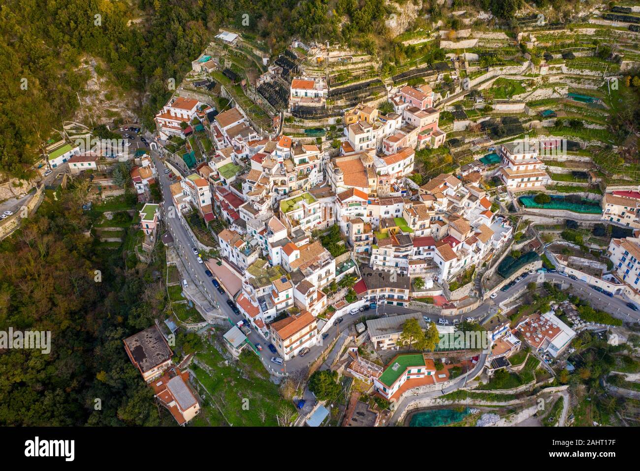 Albori, Vietri sul Mare, Amalfi Coast, Campania, Italy Stock Photo - Alamy