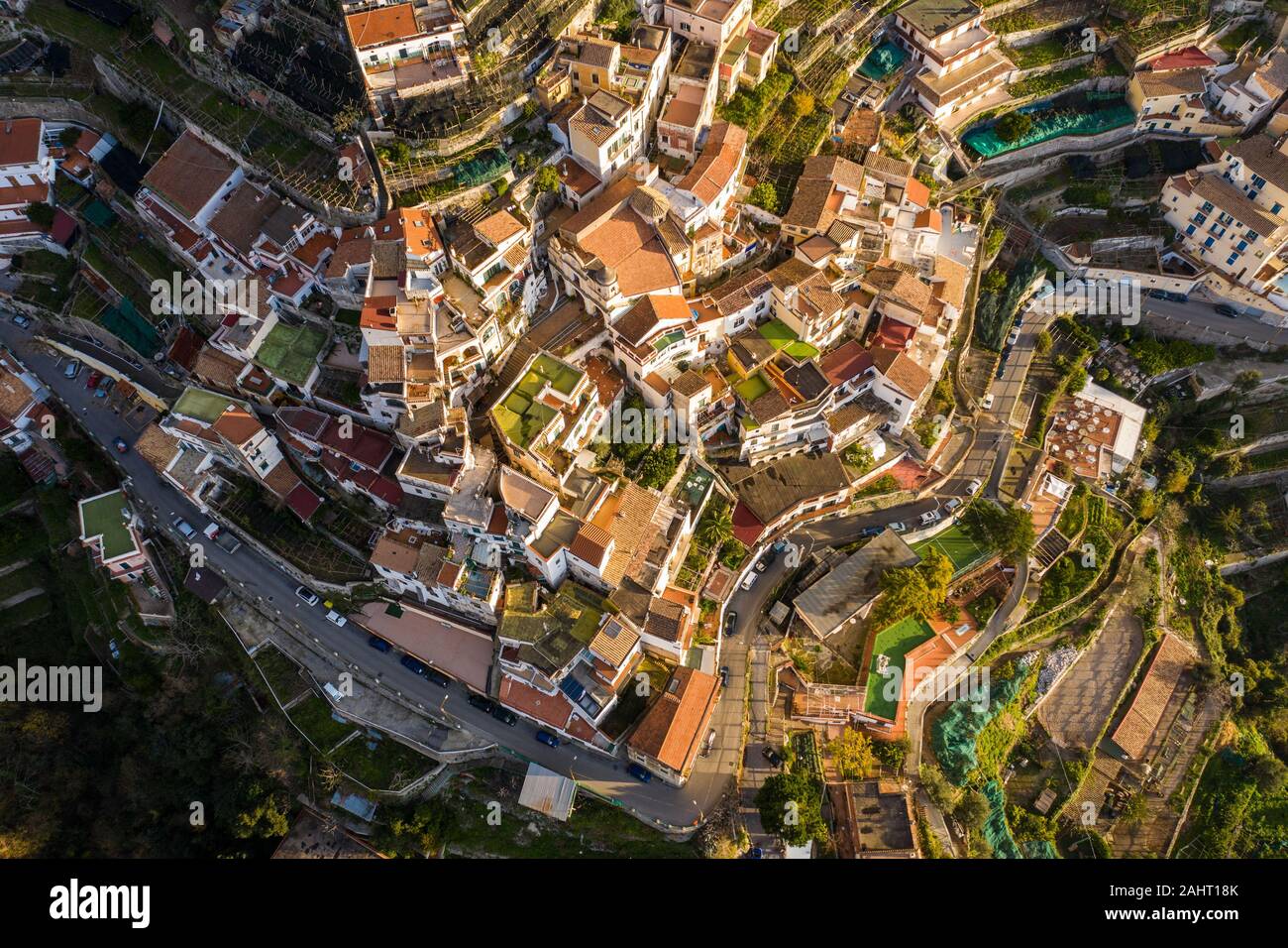 Albori, Vietri sul Mare, Amalfi Coast, Campania, Italy Stock Photo - Alamy