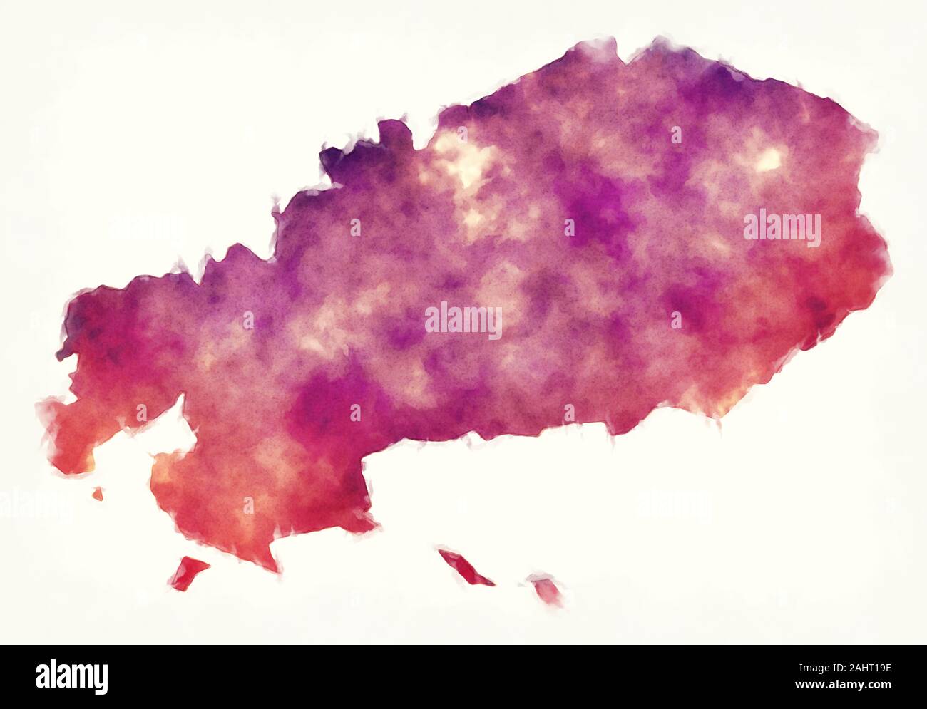 Island of rodrigues map hi-res stock photography and images - Alamy