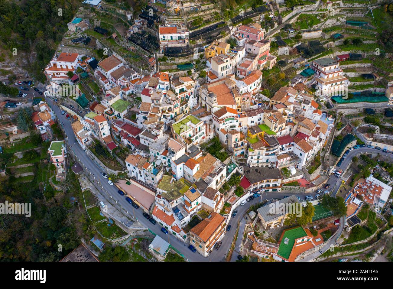 Albori, Vietri sul Mare, Amalfi Coast, Campania, Italy Stock Photo - Alamy