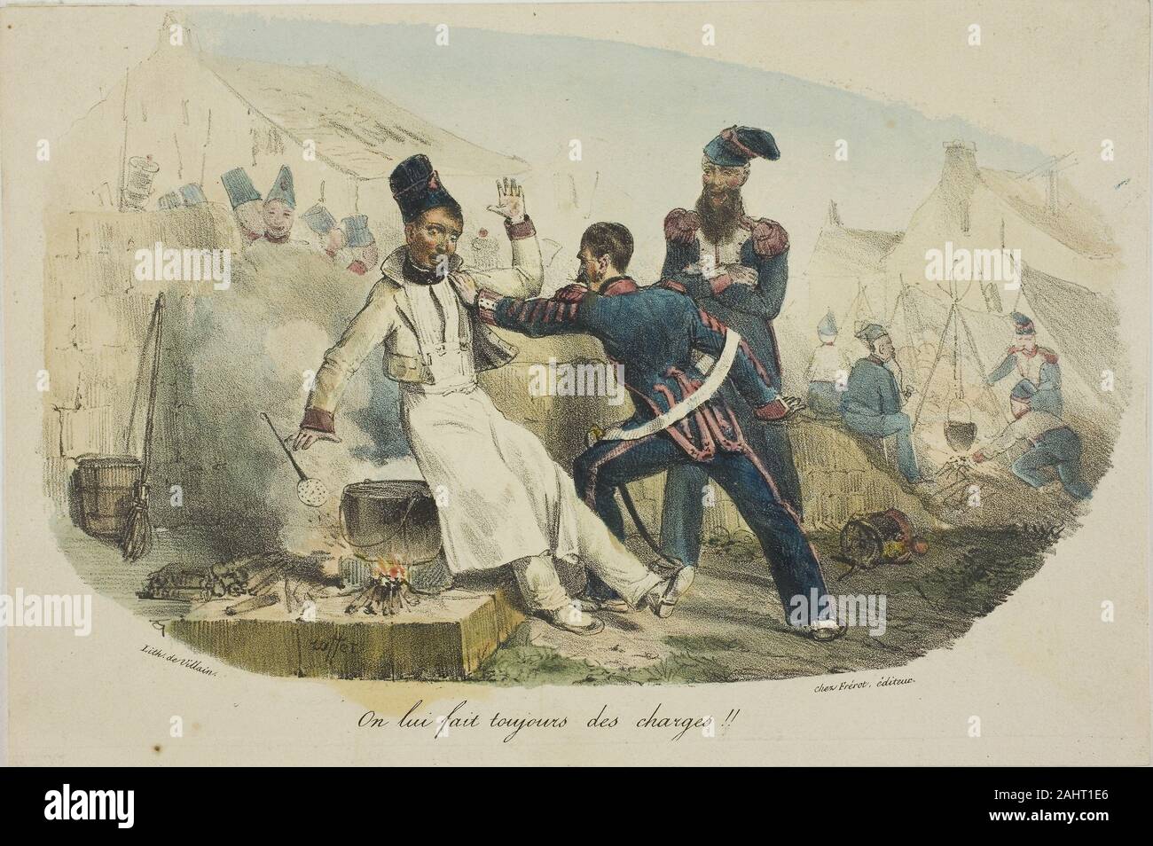 Denis Auguste Marie Raffet. On lui Fait Toujours des Charges!!. 1827 ...