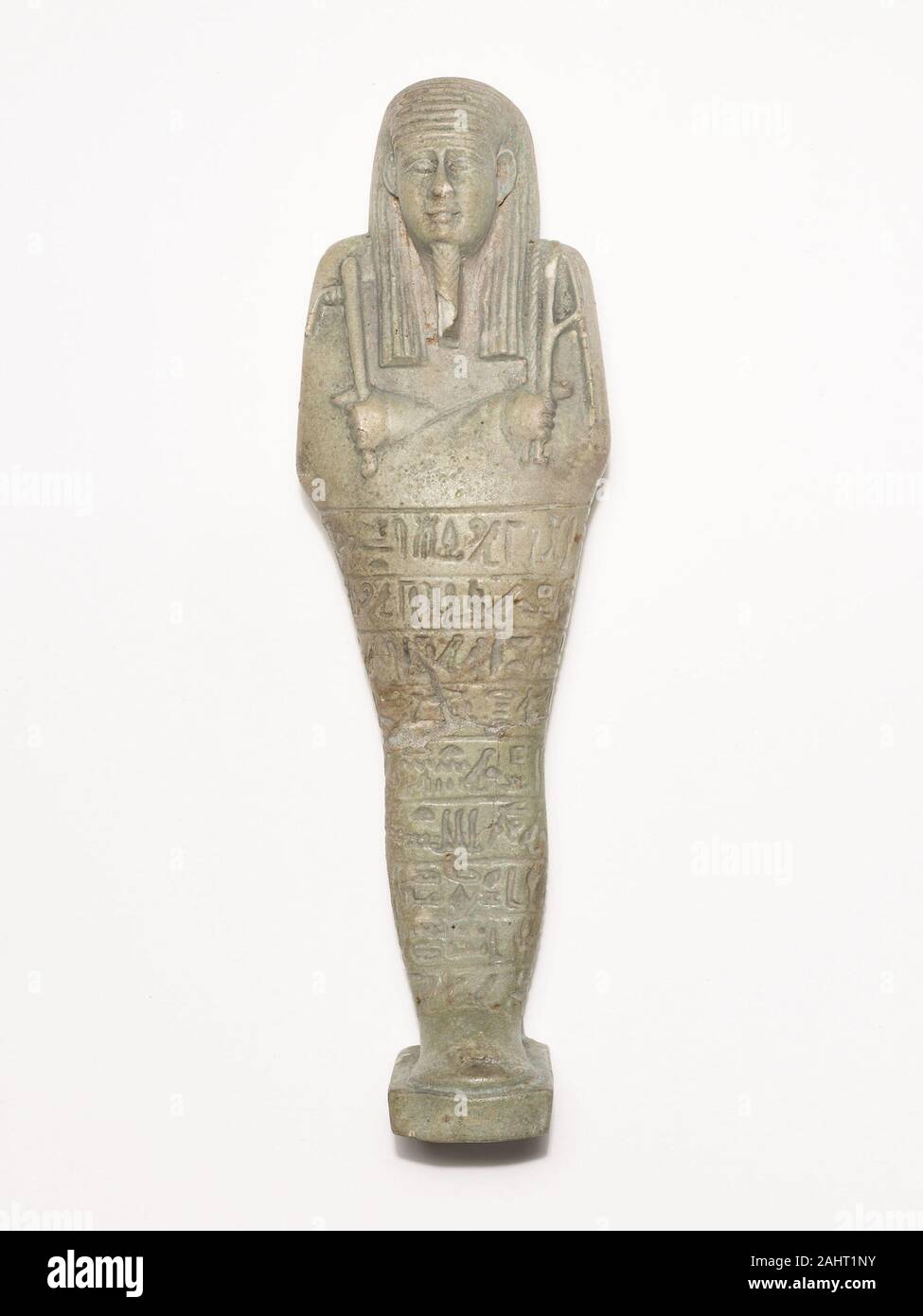 Ancient Egyptian. Ushabti (Funerary Figurine) of Horudja. 380 BC–343 BC ...