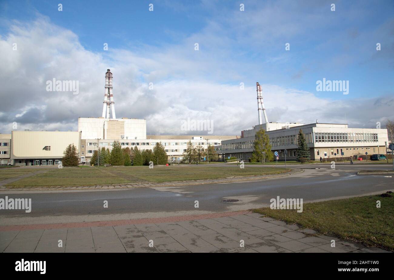 Ignalina nuclear power plant of soviet design hi-res stock photography ...