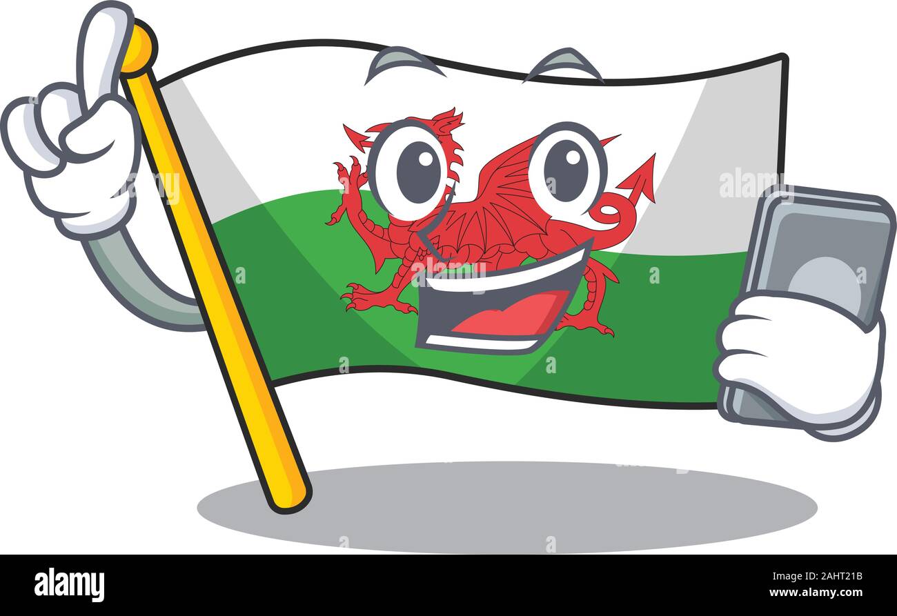 Welsh dragon cartoon hi-res stock photography and images - Alamy