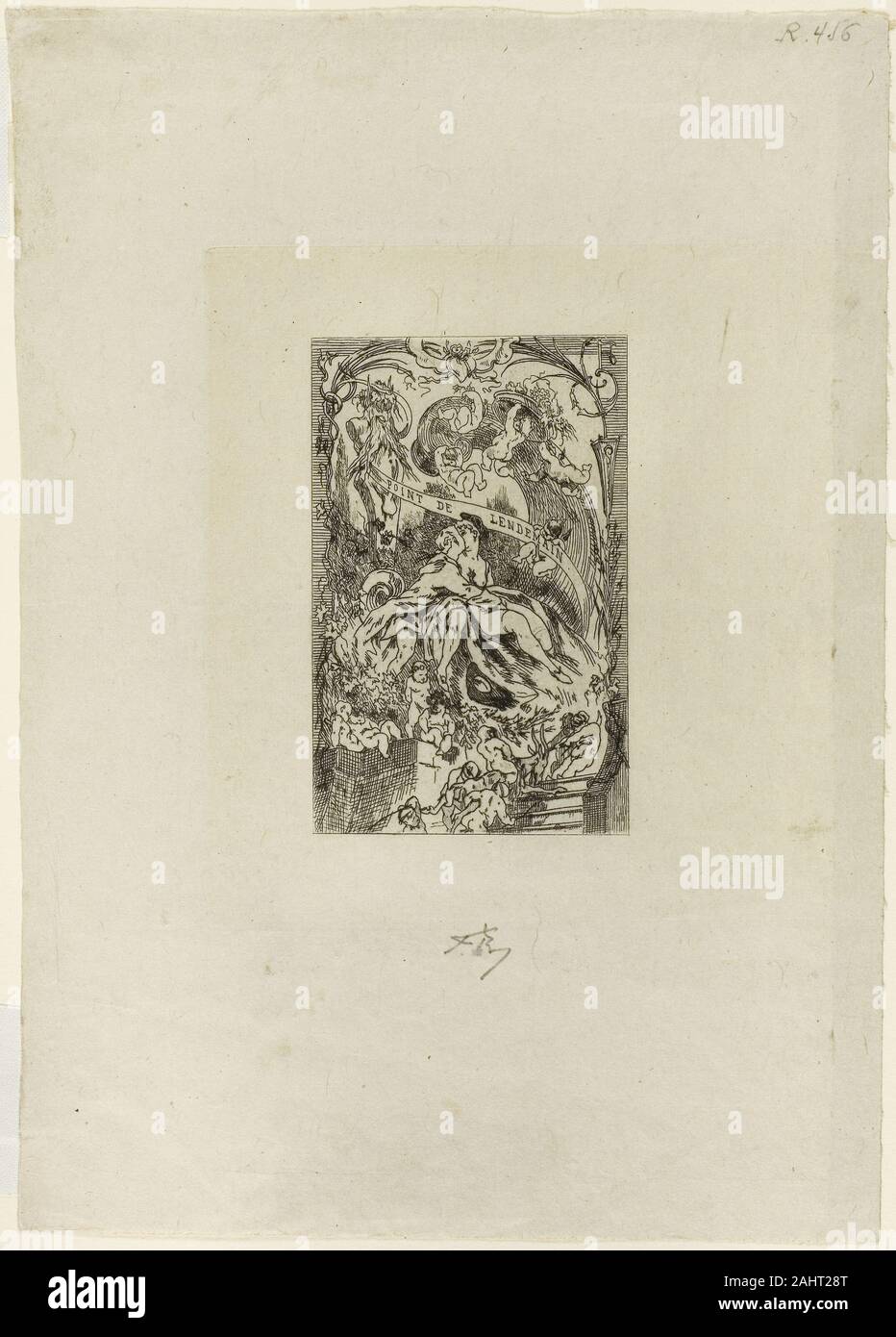 Félicien Rops. Frontispiece for Point de lendemain. 1867. Belgium ...