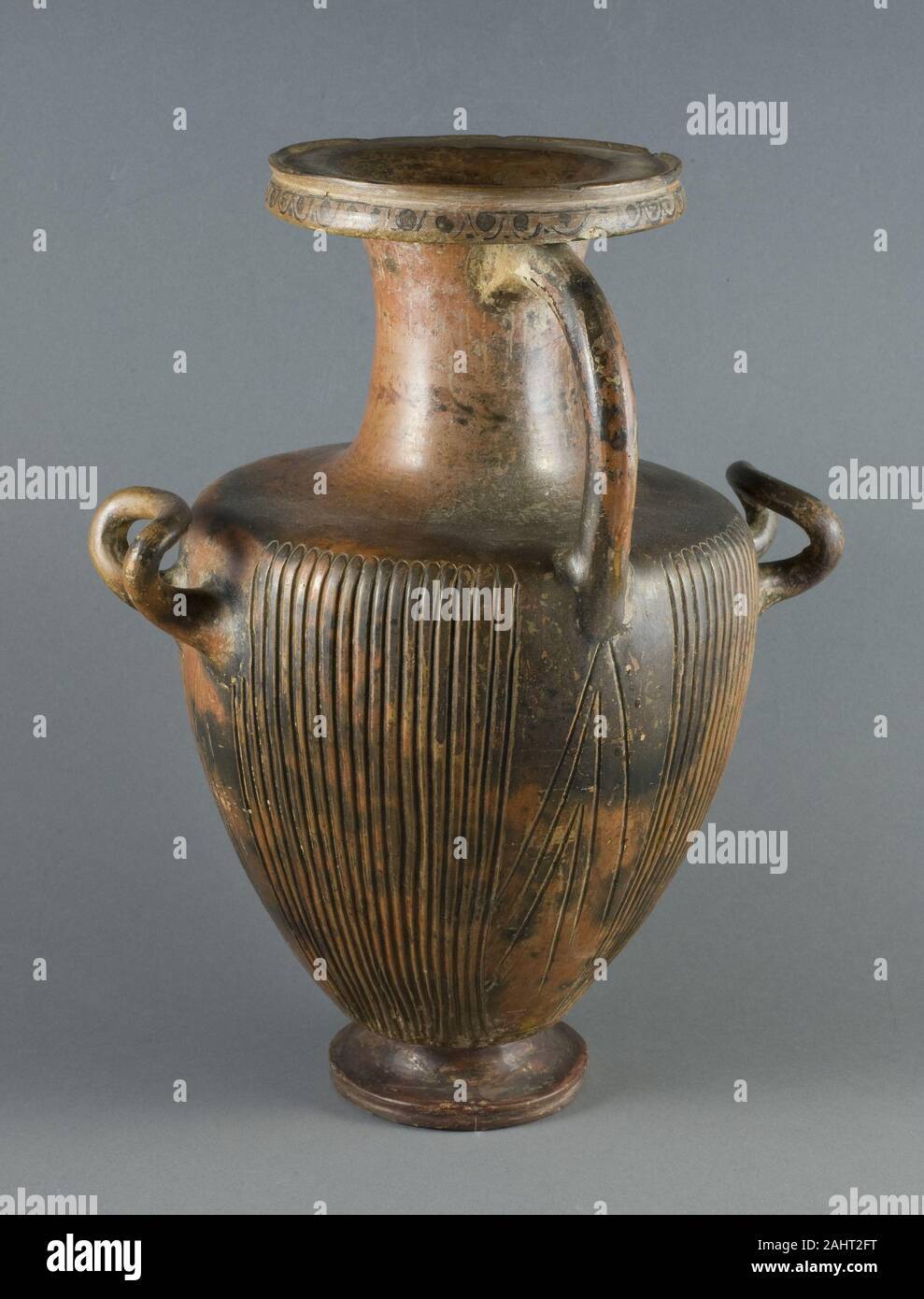 Ancient Greek. Hydria (Water Jar). 400 BC–350 BC. Greece. terracotta ...