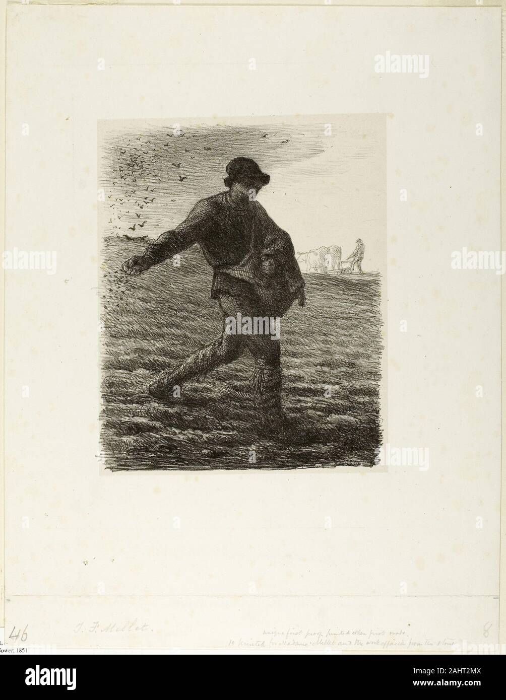 Jean francois millet sower hi-res stock photography and images - Alamy