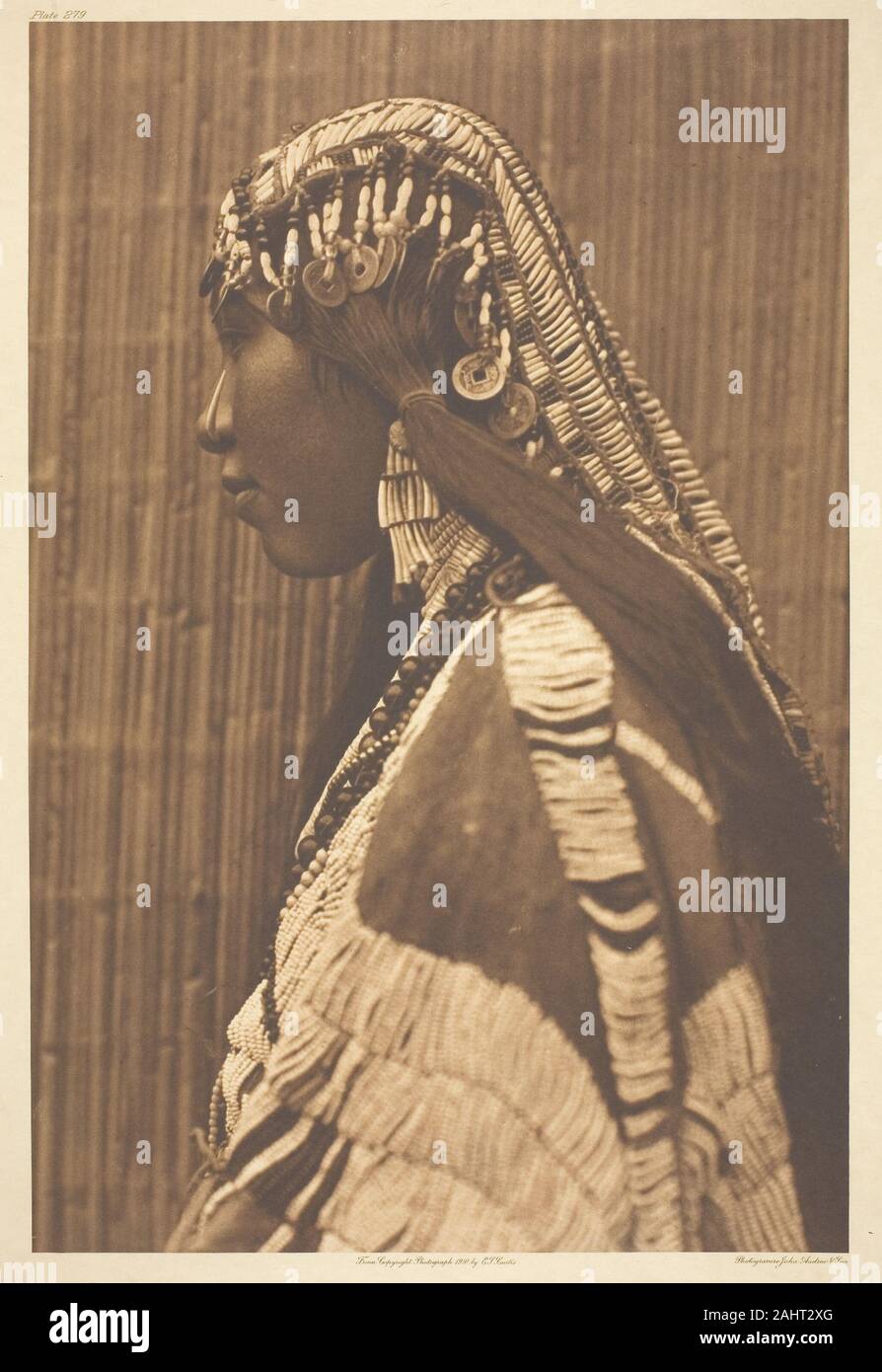 Edward S. Curtis. Wishham Girl, Profile. 1910. United States ...