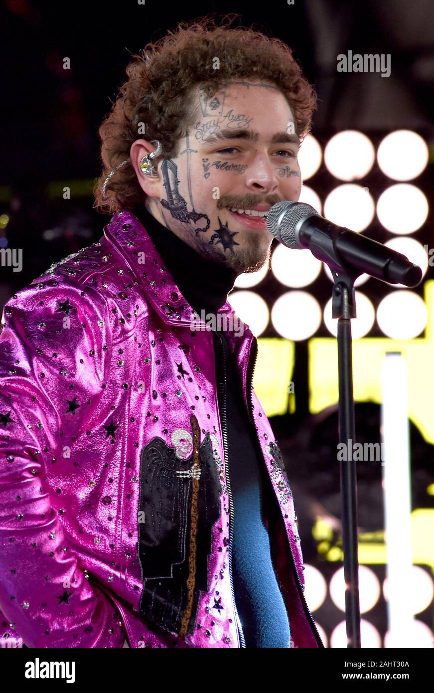 New York, NY, USA. 31st Dec, 2019. Post Malone in attendance for Times ...